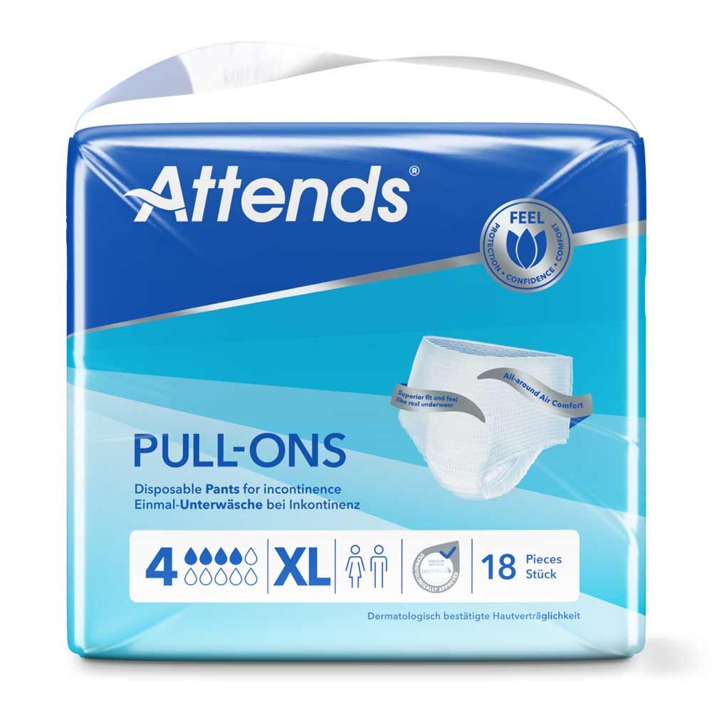 Attends® Pull-Ons 4 XL 4x18 St - Shop Apotheke