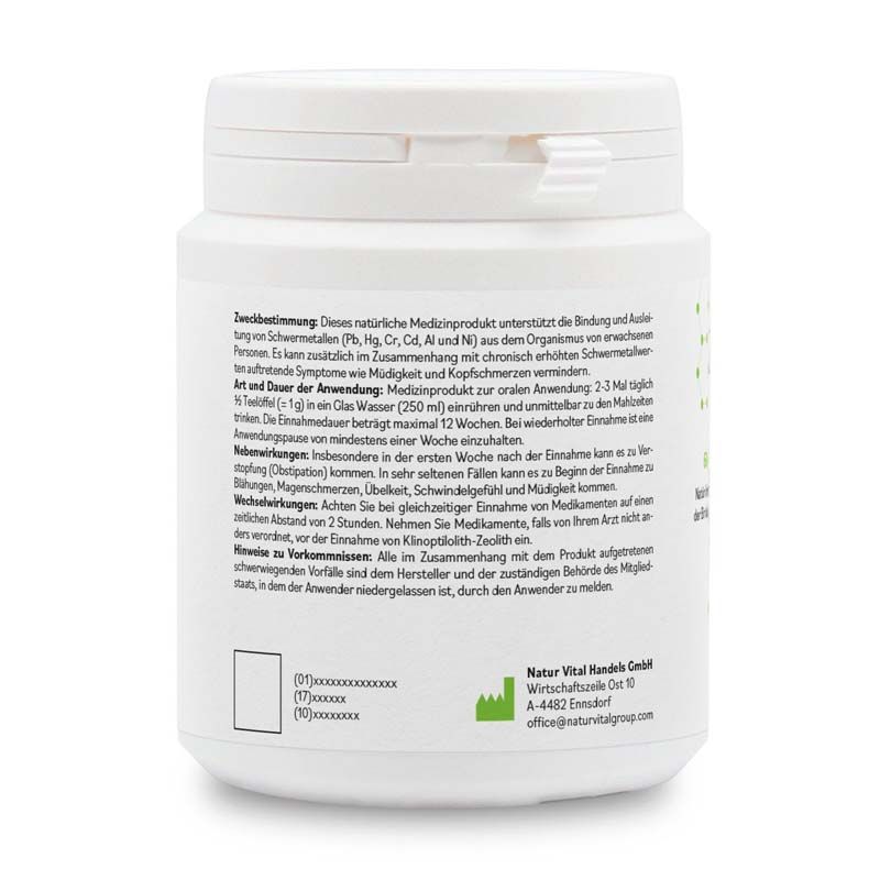 Zeolith MED Detox-Pulver ultrafein 60 g - Shop Apotheke