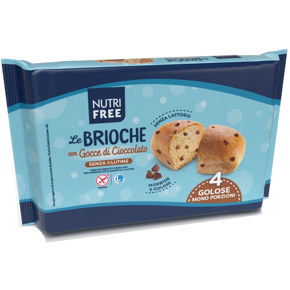 Nutri Free Le Brioche mit Schokotropfen glutenfrei 200 g - Shop Apotheke