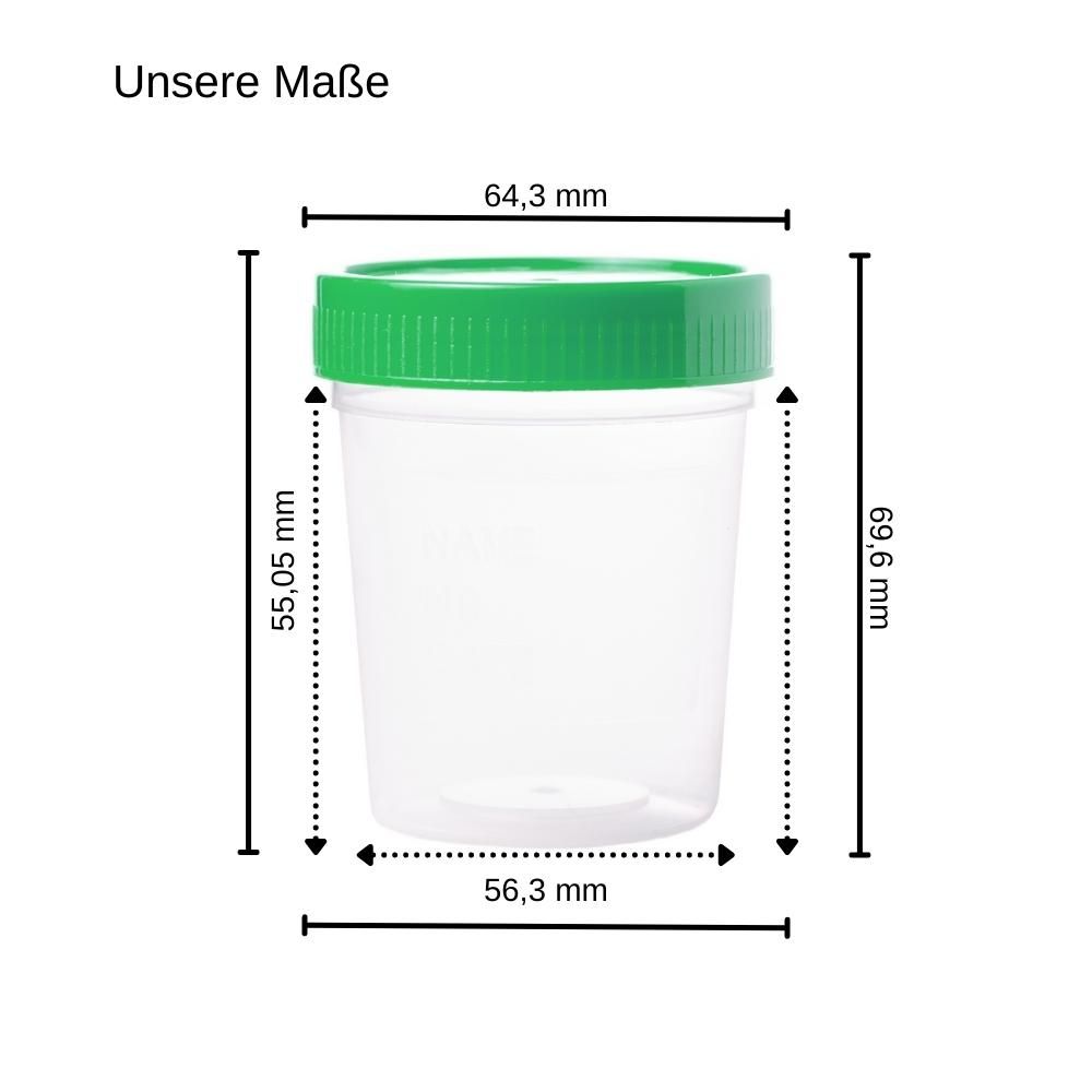 avantal® Urinbecher bis 100 ml graduiert 100 St - Shop Apotheke