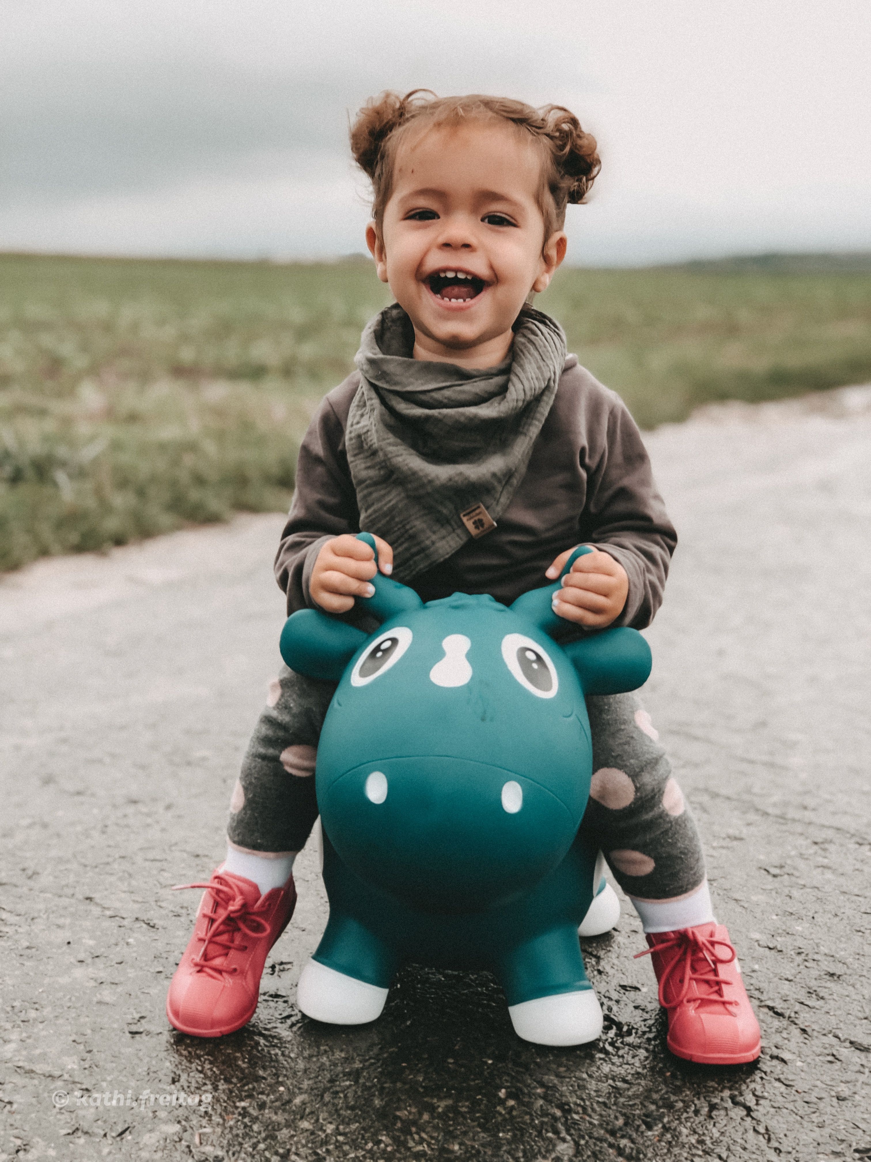 Hüpftier / Hüpfkuh / Hüpfspielzeug - Betsy the Cow für drinnen und ...