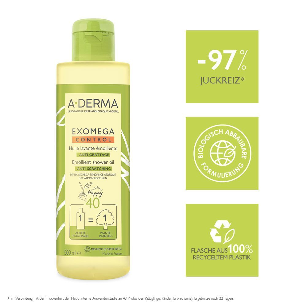 A-DERMA EXOMEGA CONTROL Duschöl 500 ml - shop-apotheke.at