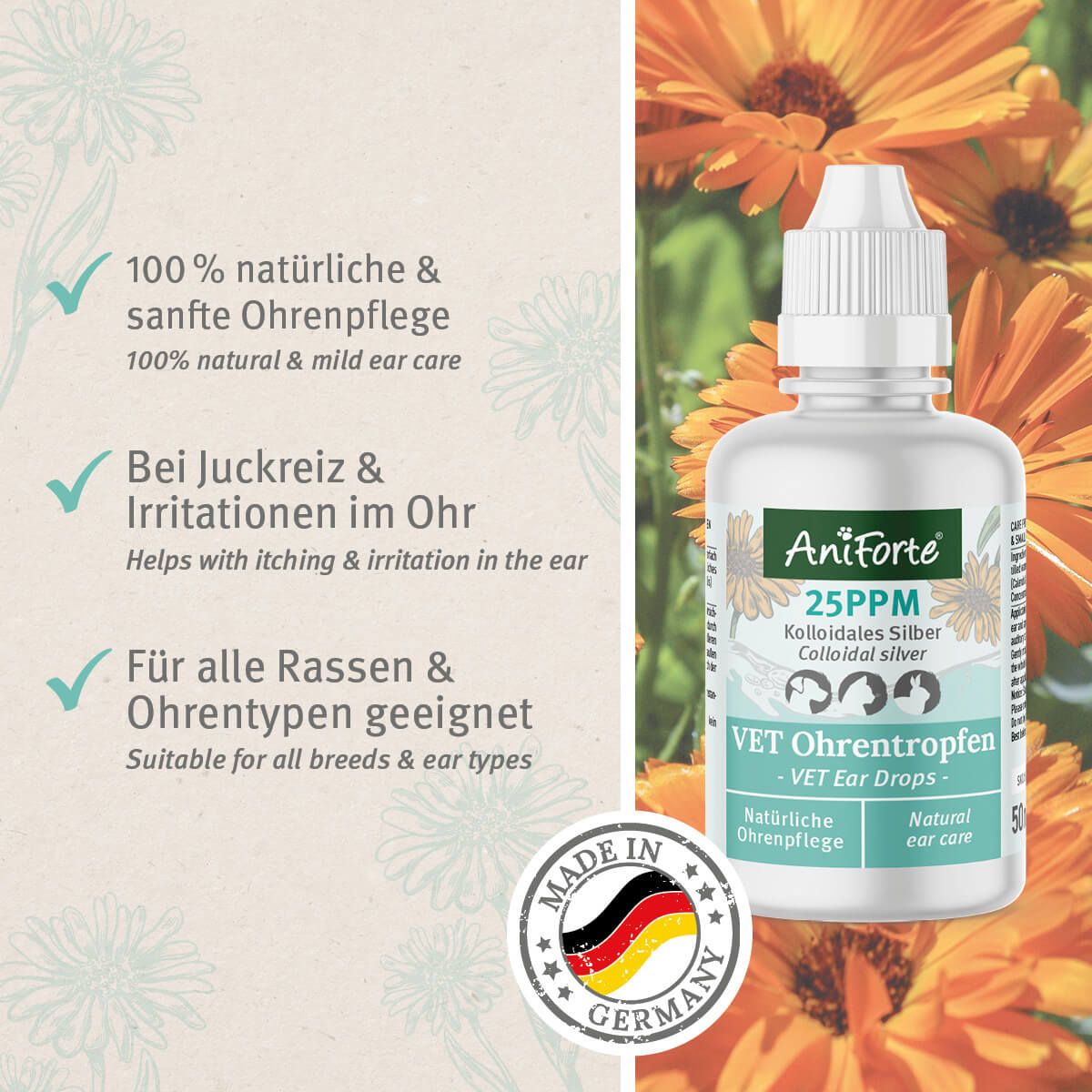 AniForte VET Ohrentropfen 50 ml - Shop Apotheke
