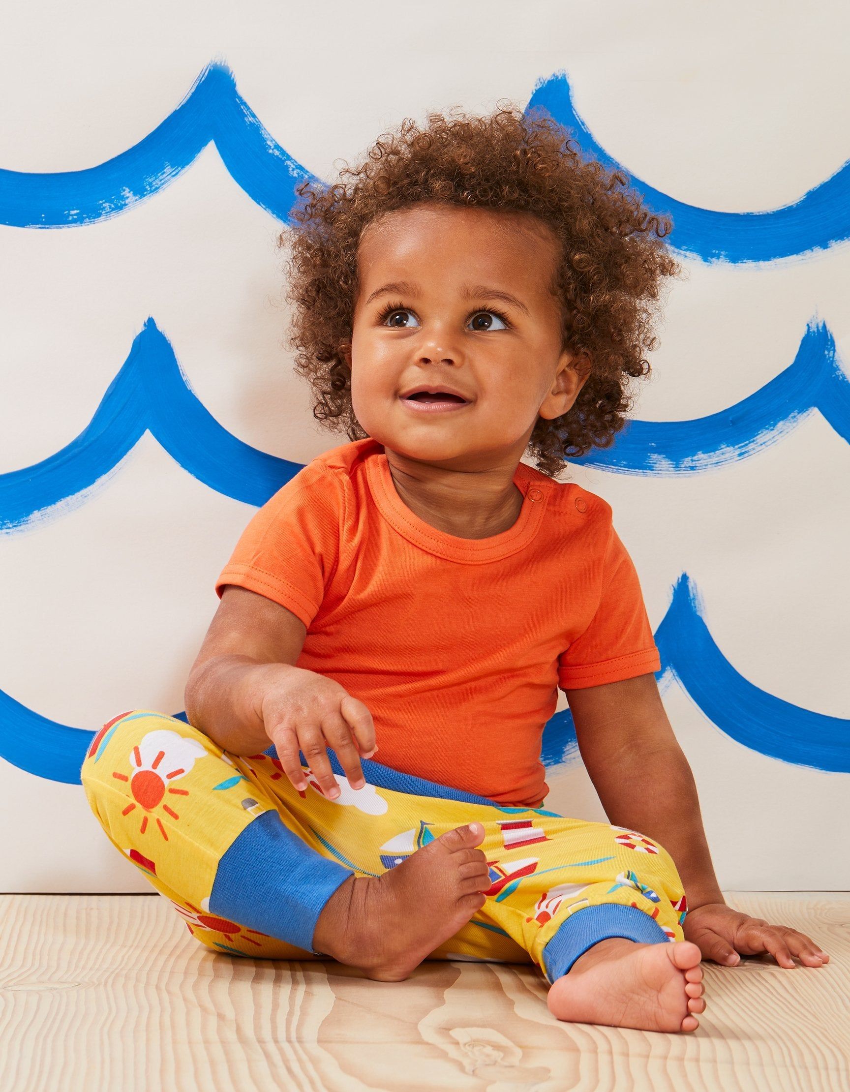 Toby Tiger Babyhose mit maritimem Print 1 St - Shop Apotheke