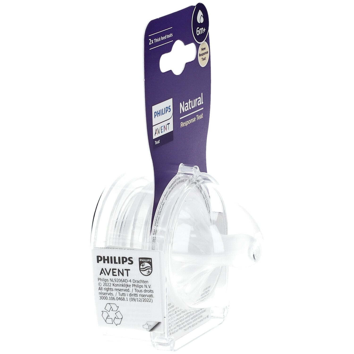 PHILIPS AVENT Natural Response Flow Speen 2 St - Shop Apotheke