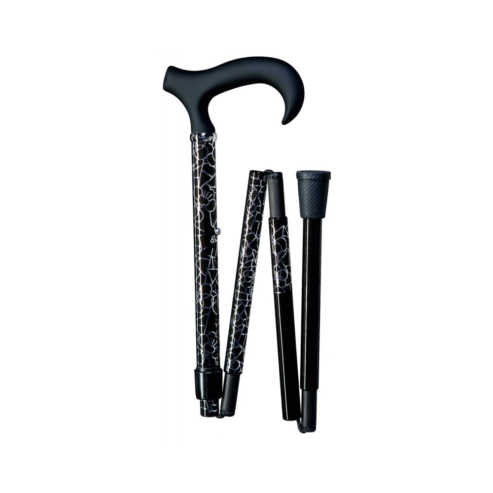 Gastrock Faltbarer Gehstock Schlank-faltstock Carbon Filligran 1 St ...