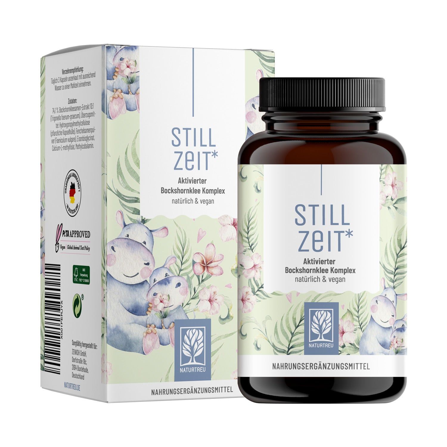 Bockshornklee Kapseln vegan & aktiviert - Bockshornklee Komplex für ...