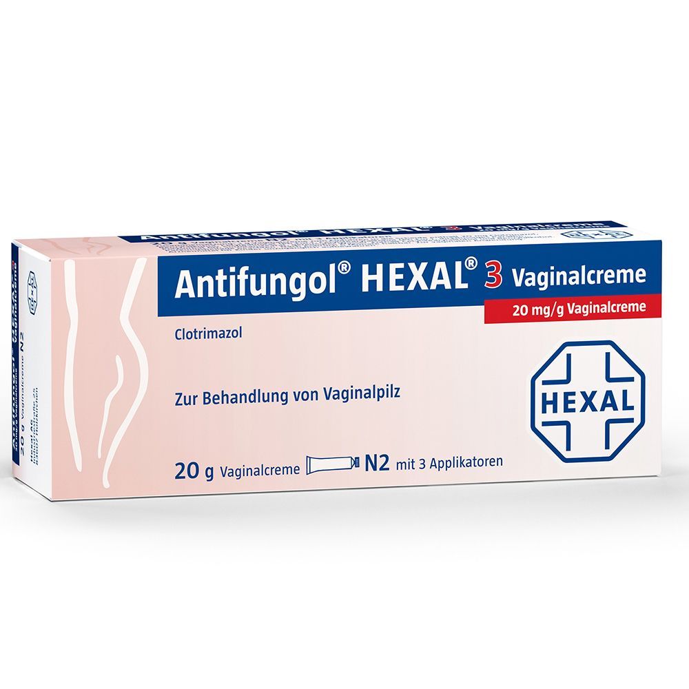 Antifungol® HEXAL® 3 Vaginalcreme 20 mg/g 20 g - Shop Apotheke