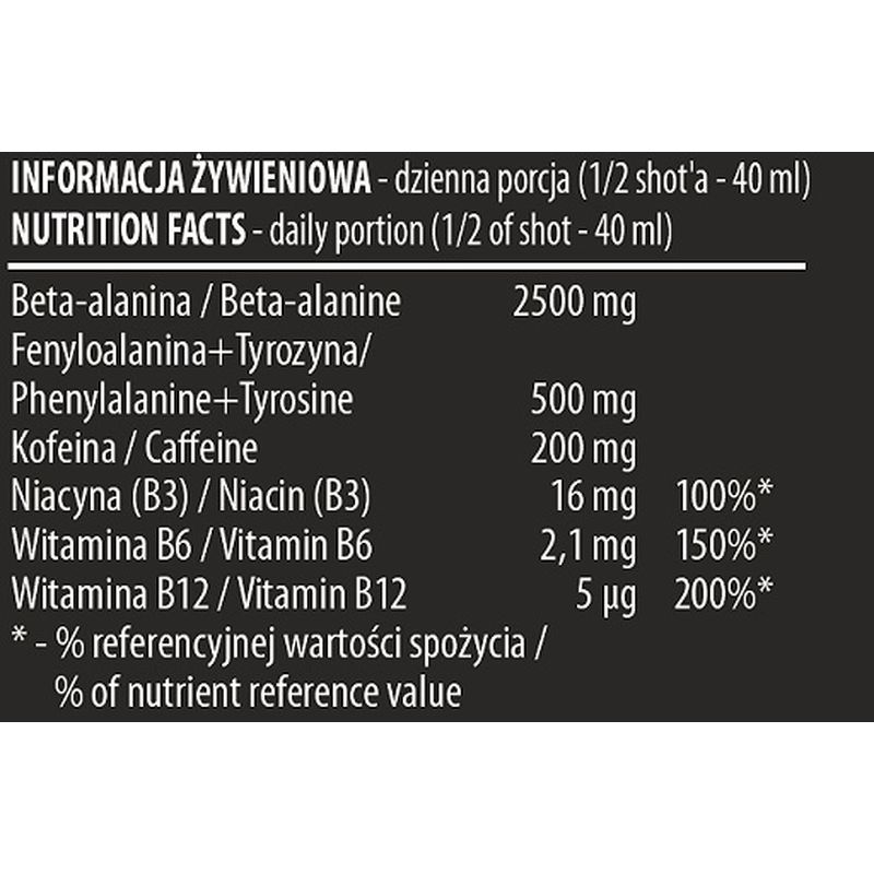 Activlab Black Wolf Shot Preworkout 80ml 0,96 l - Shop Apotheke