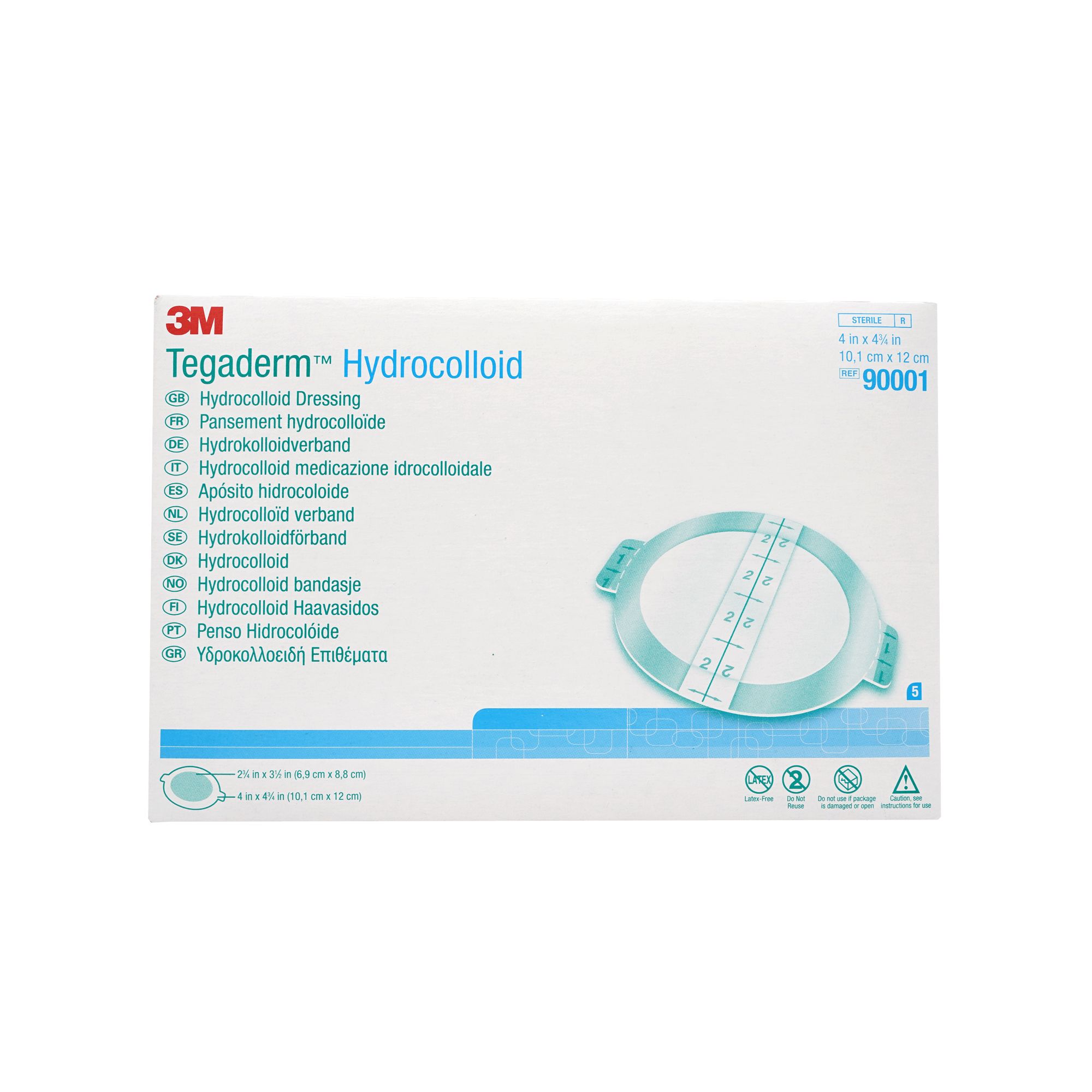 3M Tegaderm Hydrocolloid steril 10 x 12 cm (5 Stk.) 5 St - Shop Apotheke