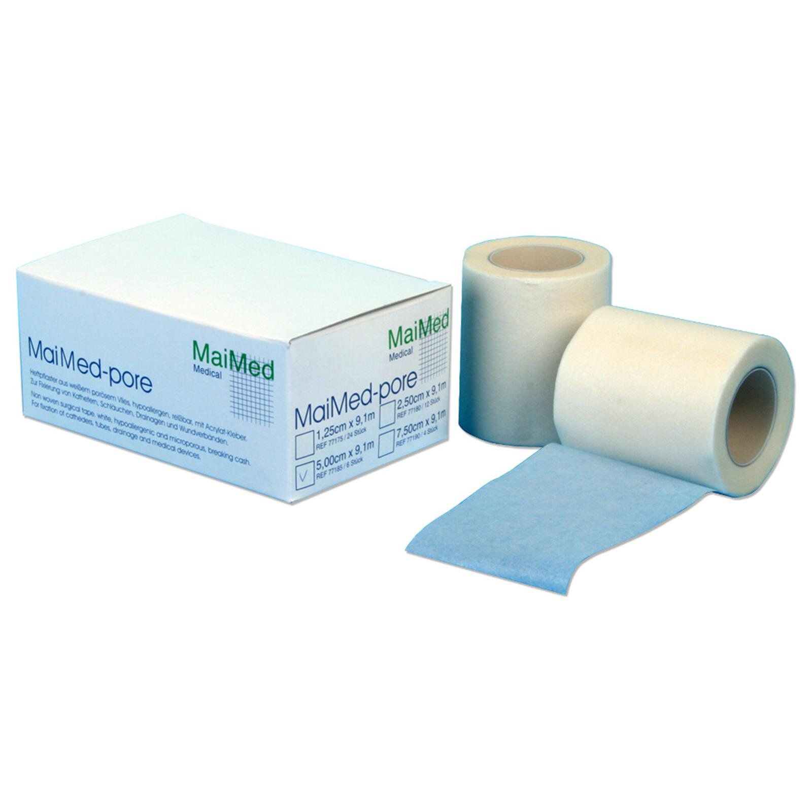 MaiMed pore Rollenpflaster 2,5 cm x 9,1 m 12 St - SHOP APOTHEKE