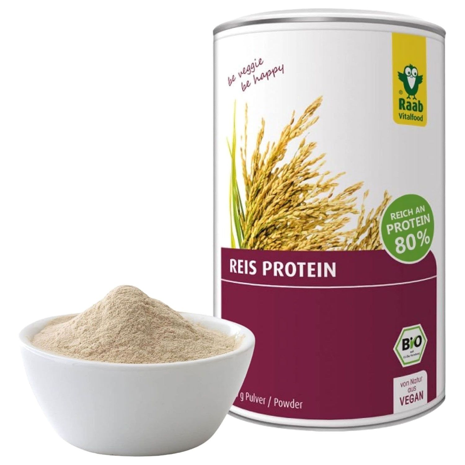 Raab Bio Reis Protein 125 g - Shop Apotheke