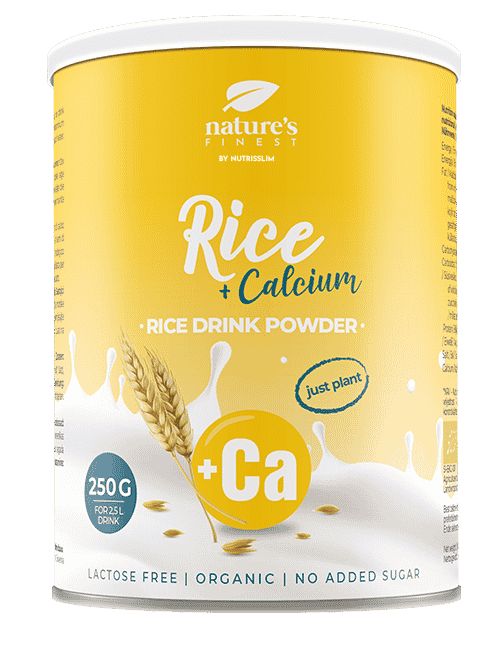 Nature's Finest Bio Rice Drink Calcium - Bio-Reisgetränk Kalzium 250 g ...