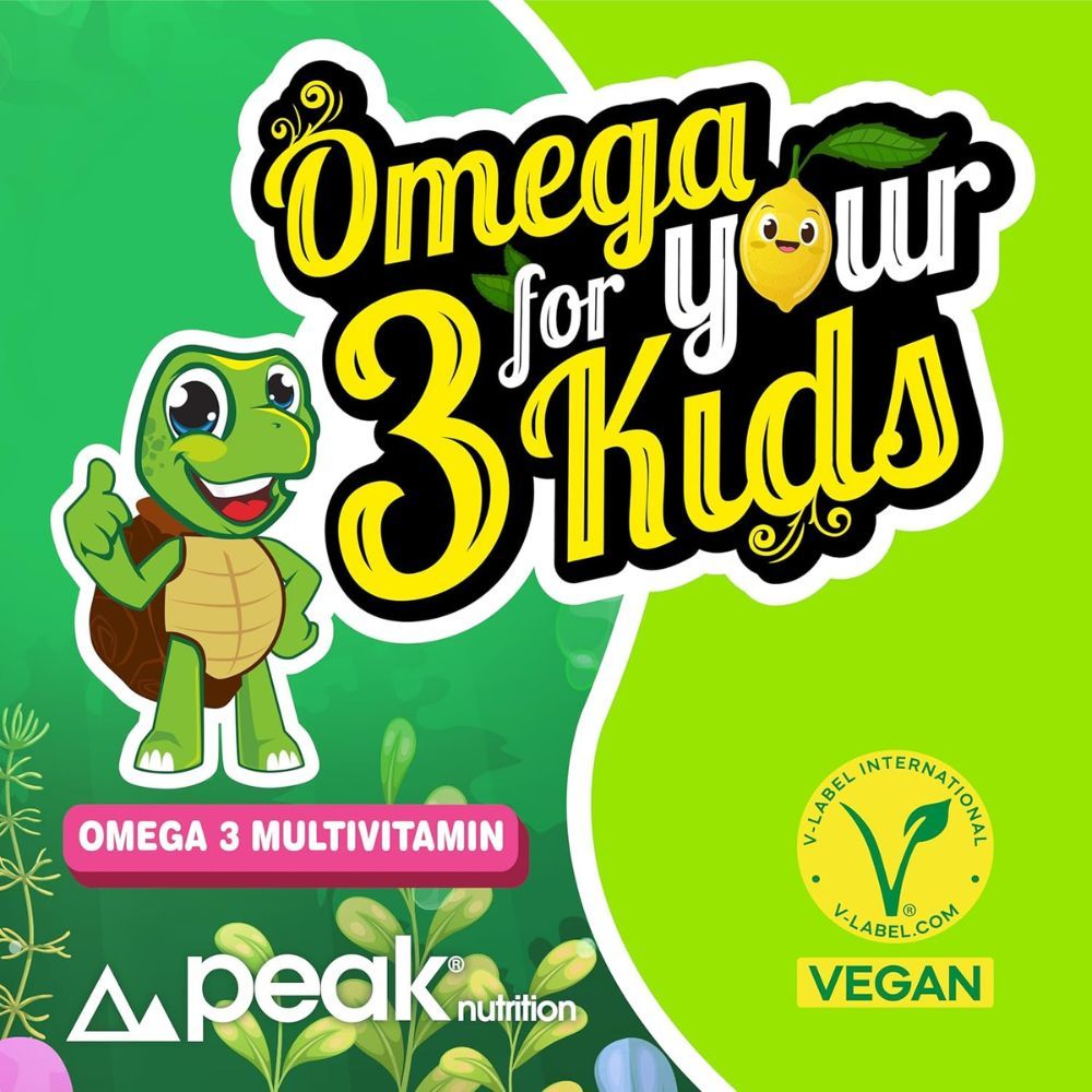 peak nutrition Omega 3 for your Kids Multivitamin Tropfen für Kinder ...