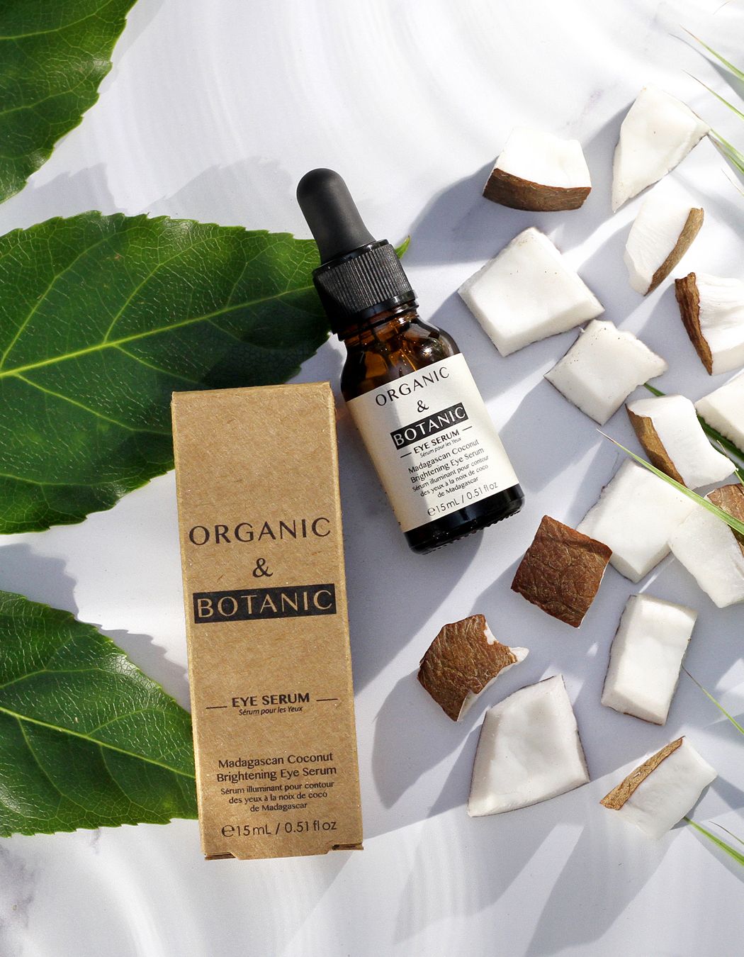 Organic And Botanic Madagascan Coconut Brightening Eye Serum 15 Ml Shop