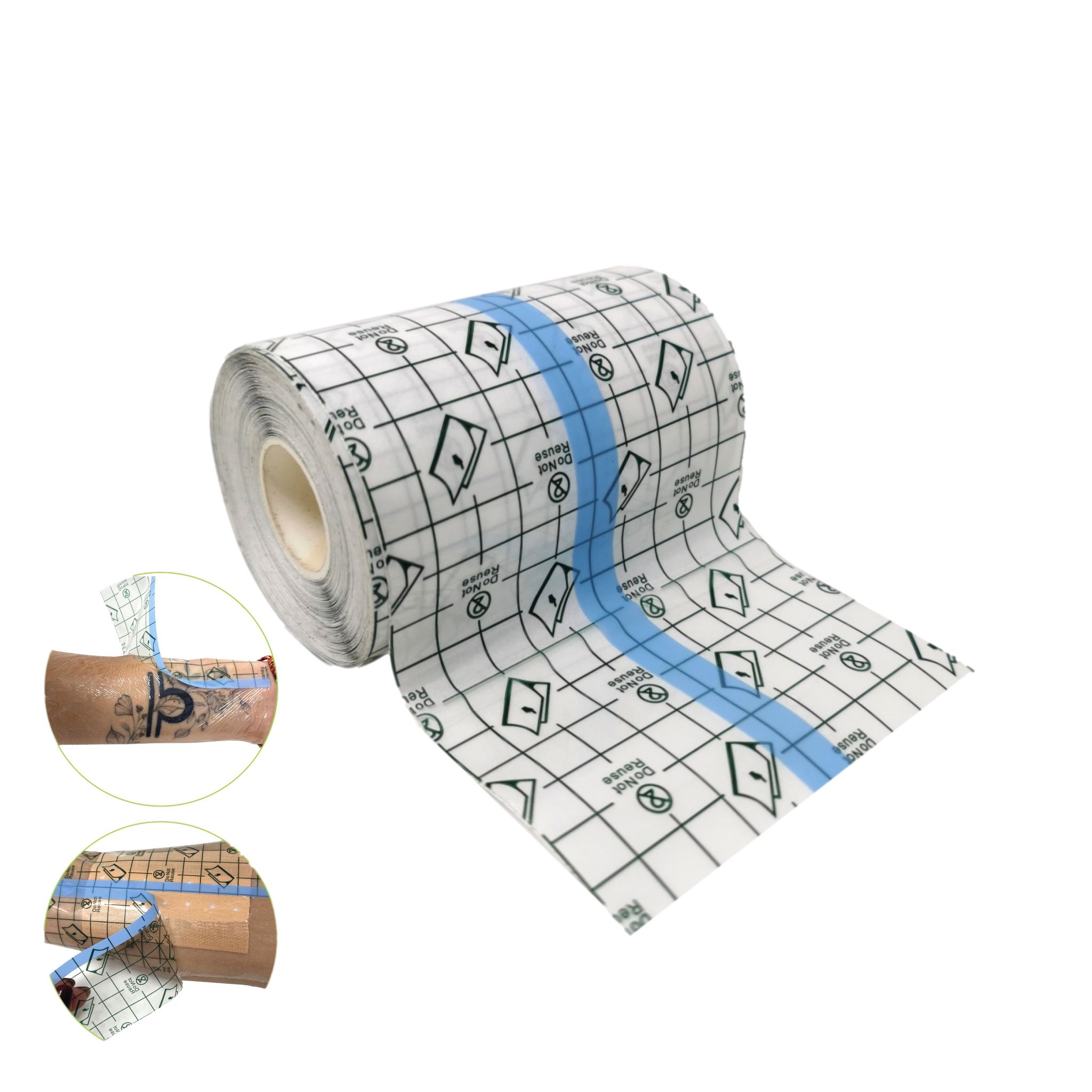 LisaCare wasserfeste Klebepflaster/Folie - 10cm x 10m transparent 1 St ...