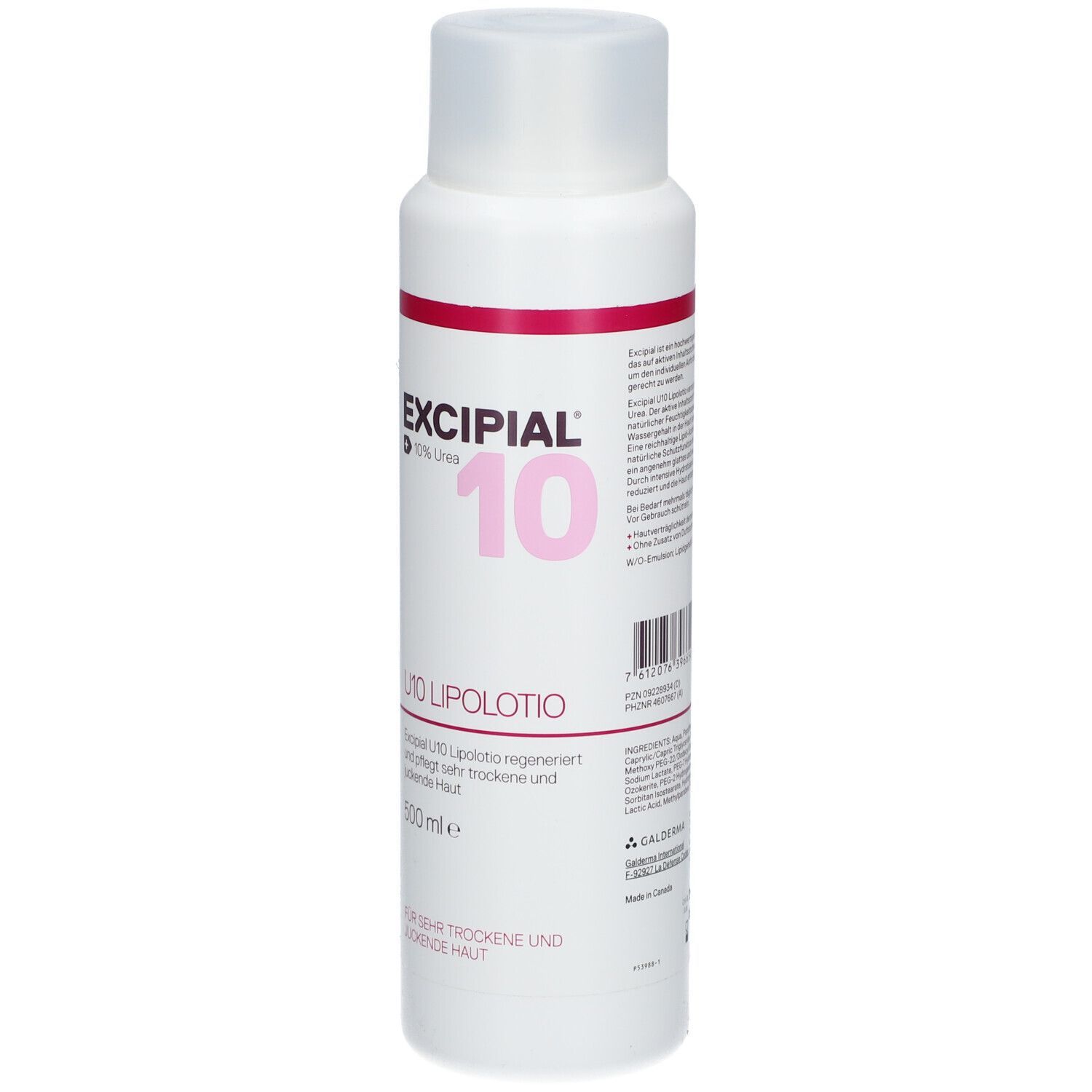 Excipial® U10 Lipolotio 500 ml - Shop Apotheke