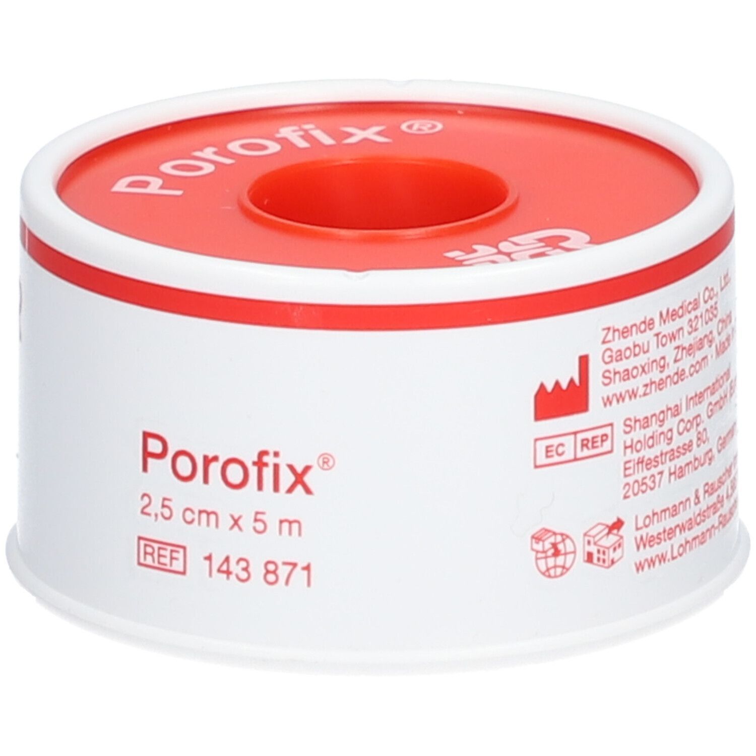 Porofix® Heftpflaster 2,5 cm x 5 m 1 St - Shop Apotheke