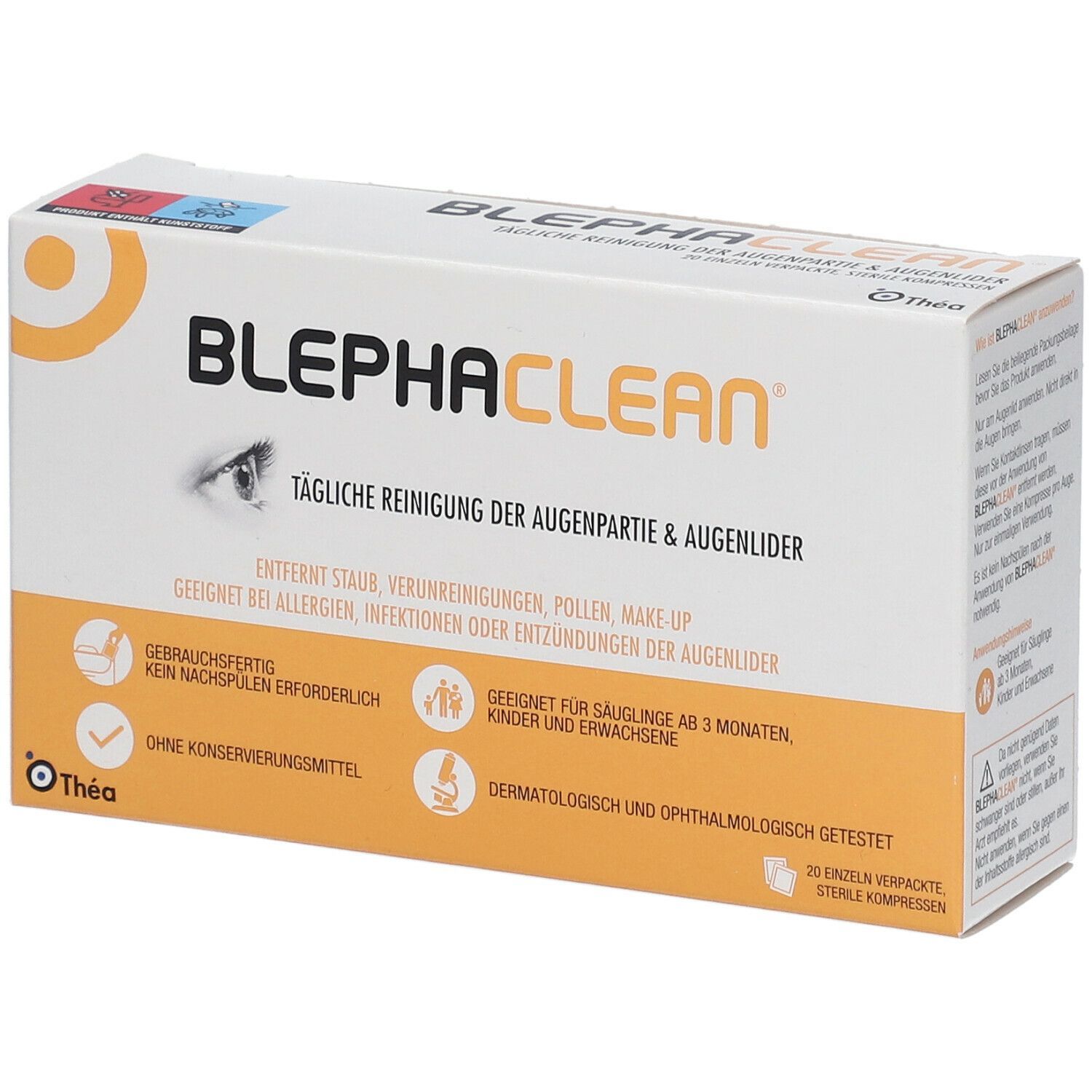 Blephaclean® Kompressen 20 St - Shop Apotheke