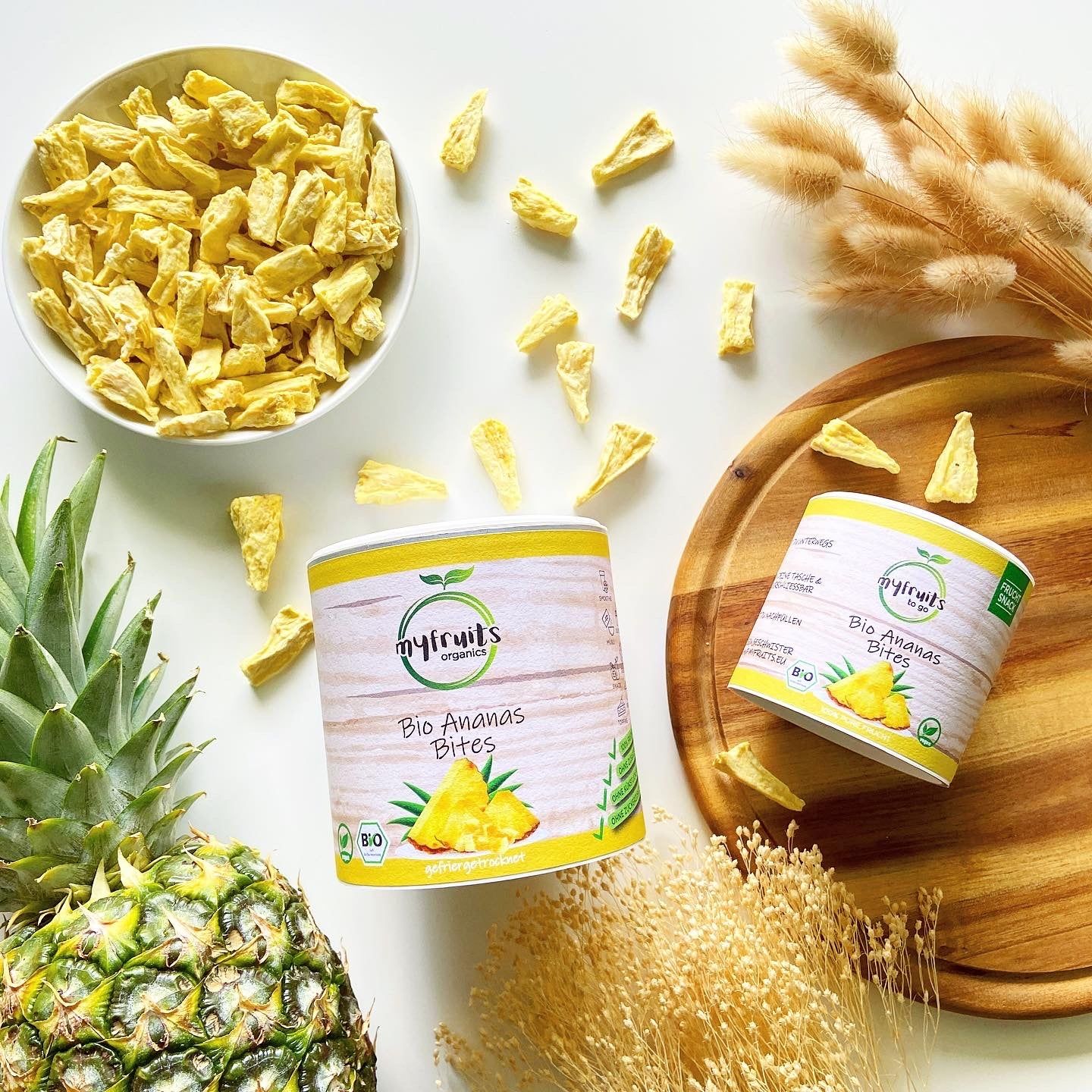 myfruits Bio Ananas 85 g - Shop Apotheke