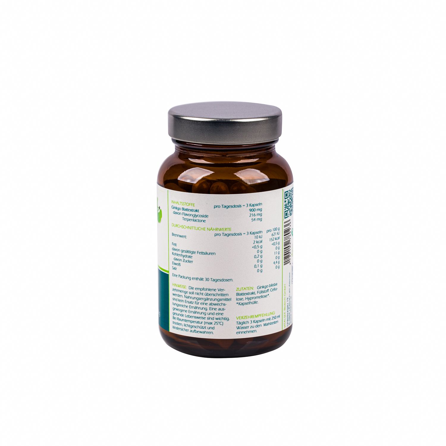 Vitalsee GINKGO biloba 300 Extrakt 90 St - Shop Apotheke