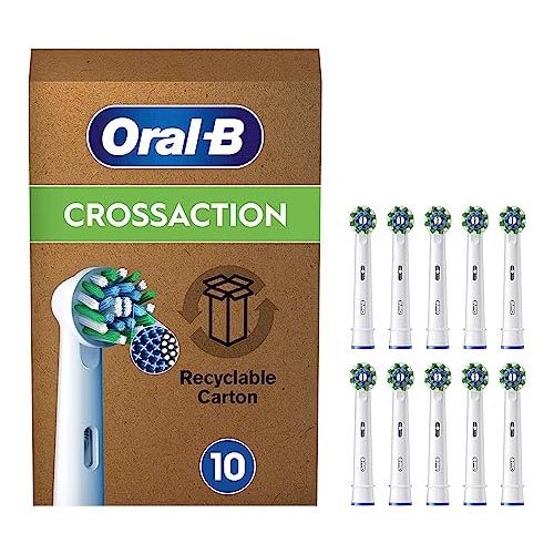 Oral-B Zahnbürstenkopf CrossAction für Elektrische Zahnbürste 10 St - Shop Apotheke