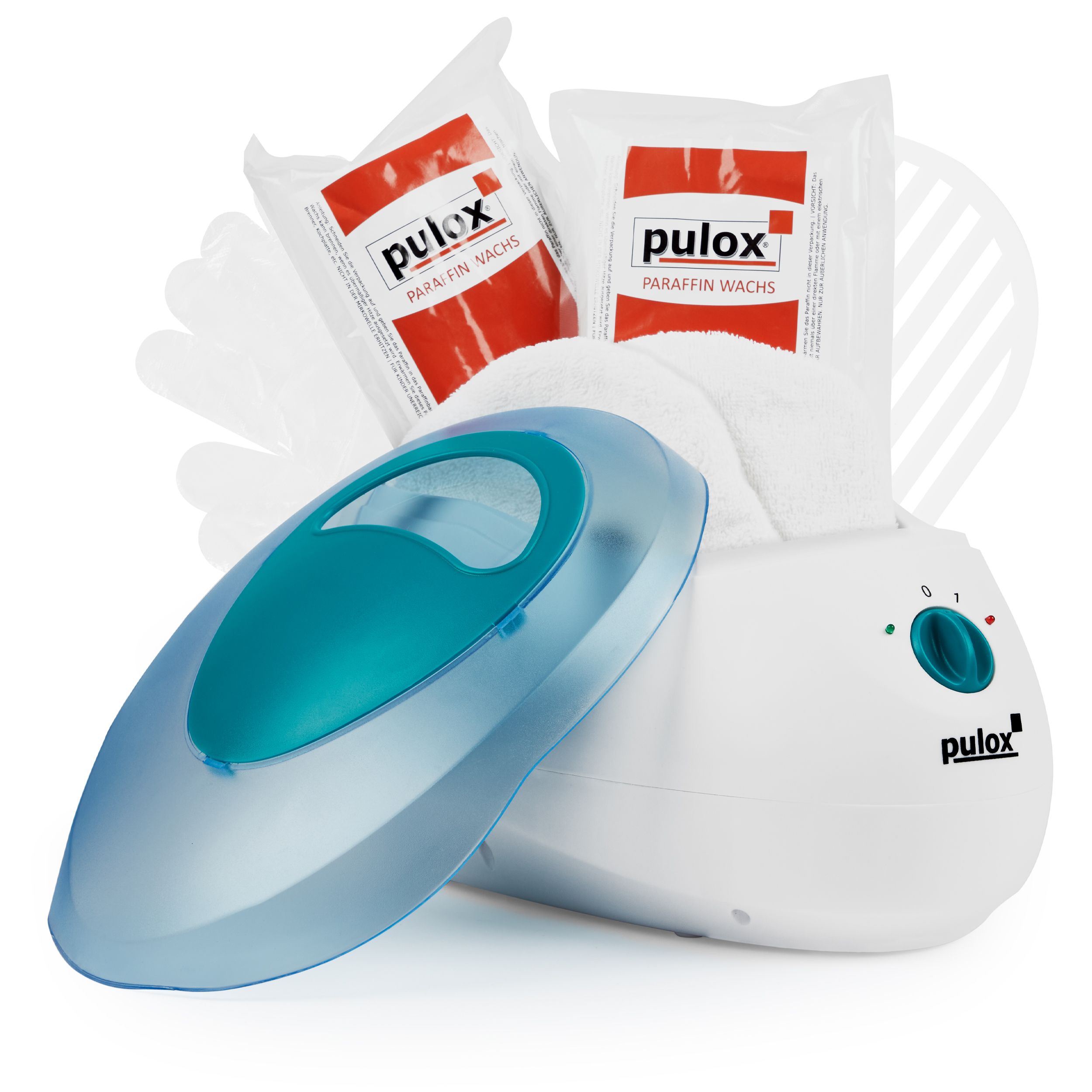 Paraffin Wachsbad Paraffinbad + 4x Wachs 1 St - shop-apotheke.com