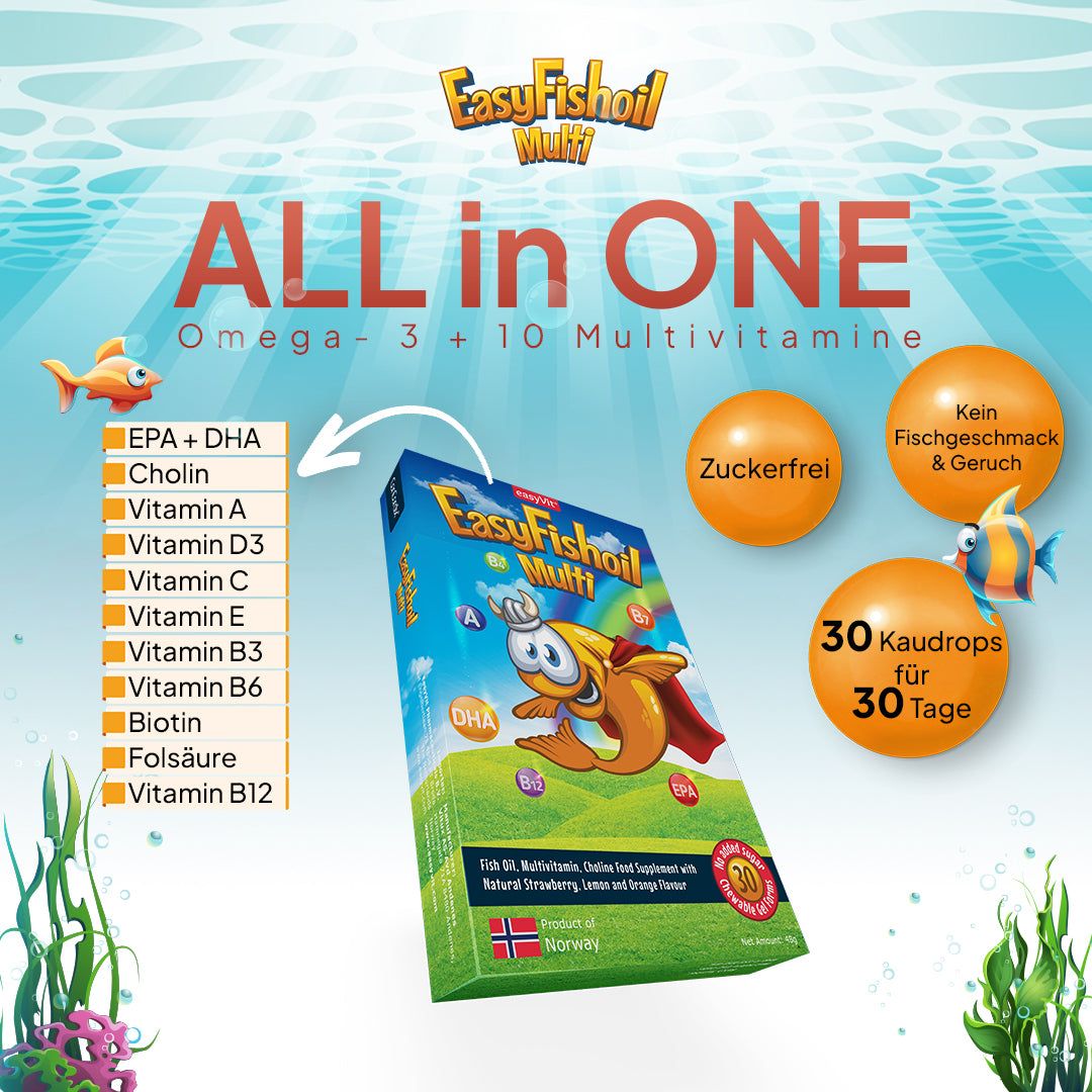 EasyFishoil Multi - Omega 3 mit Multivitamine 2x30 St - Shop Apotheke