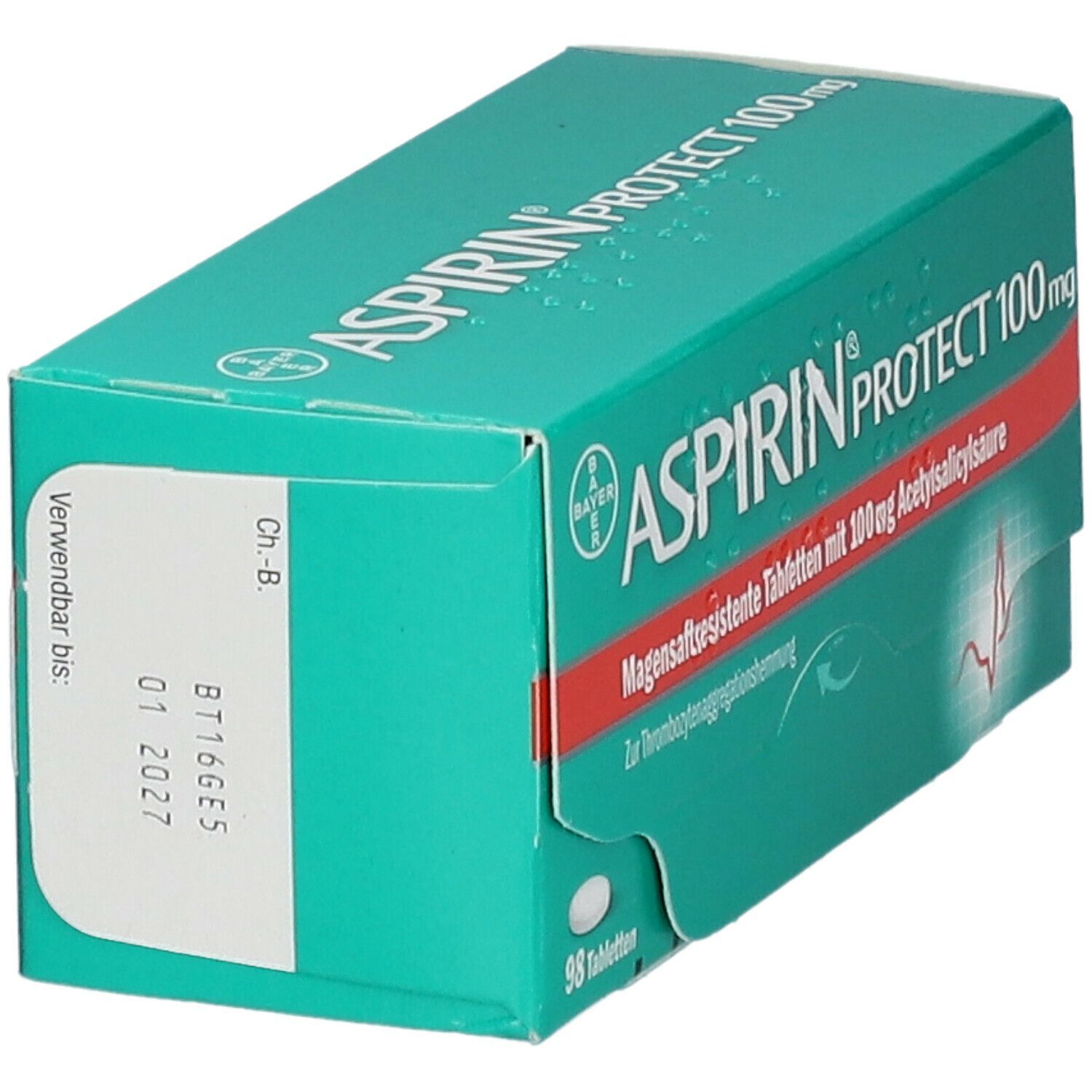 Aspirin® Protect 100 mg Tabletten 98 St - Shop Apotheke