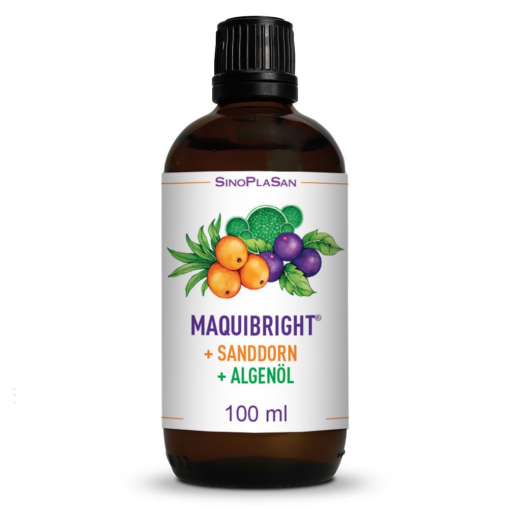 SinoPlaSan Maquibright Sanddorn Algenöl 100 ml - shop-apotheke.at