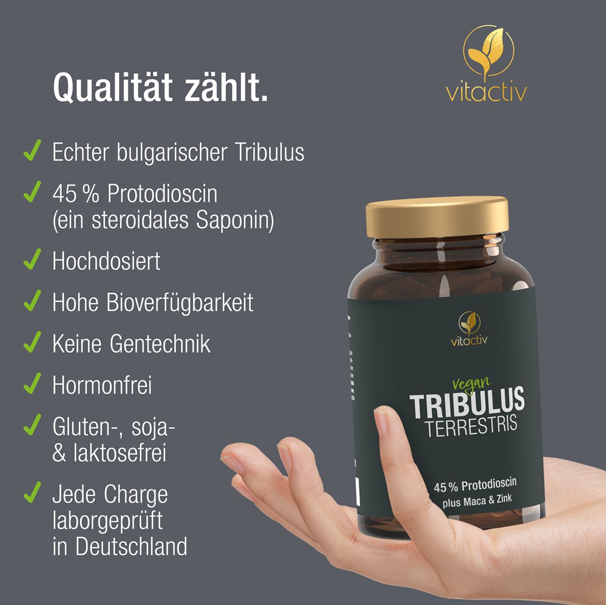 Vitactiv - TRIBULUS TERRESTRIS 240 St - Shop Apotheke