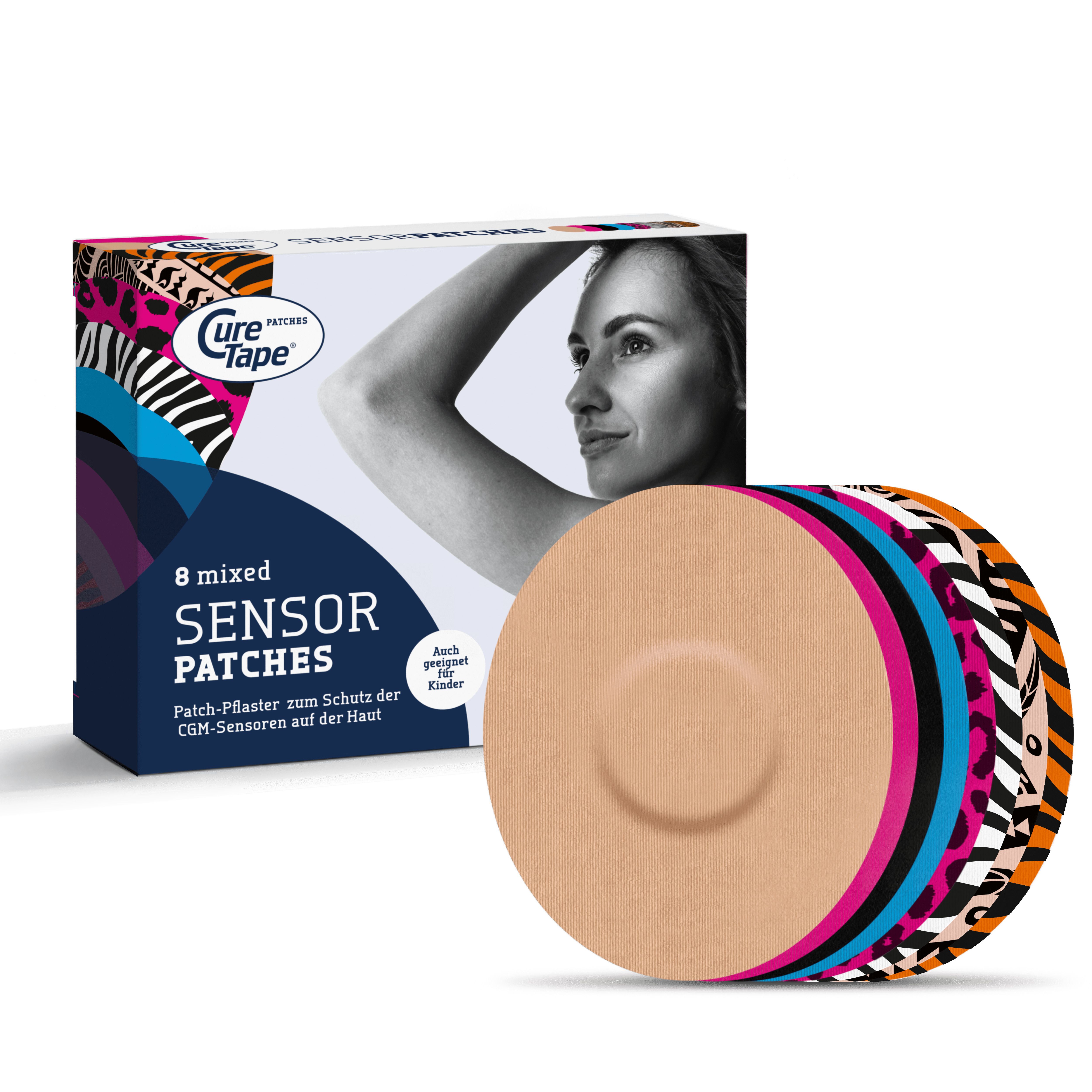 CureTape® - Freestyle libre und Dexcom Sensor Fixierpflaster 8 St ...