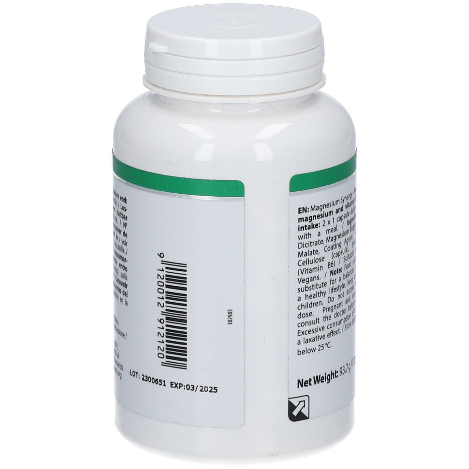 MAGNESIUM SYNERGY Komplex Glycinat Malat & Citrat 120 St - Shop Apotheke