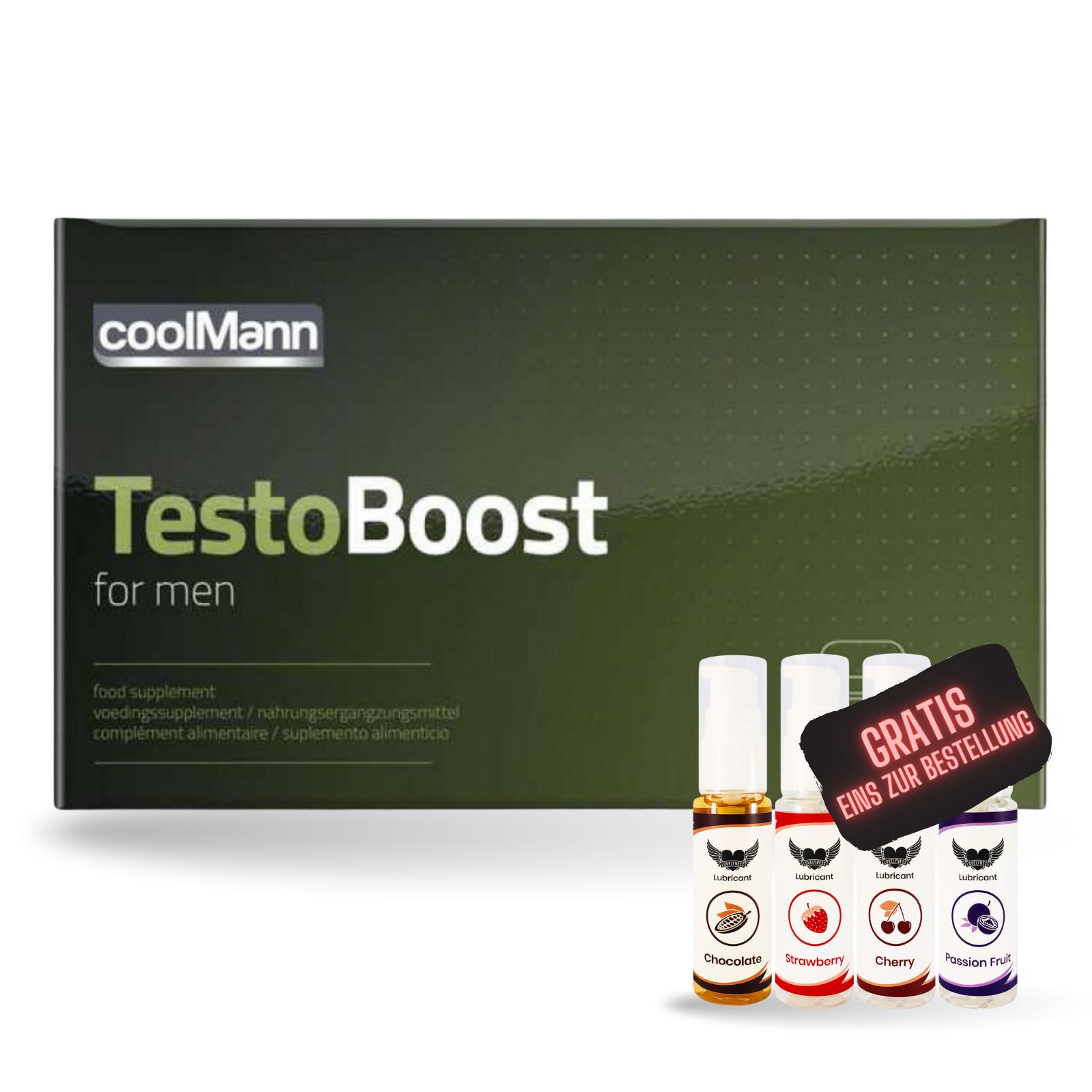 Coolmann – Testo Booster 39,8 g - Shop Apotheke