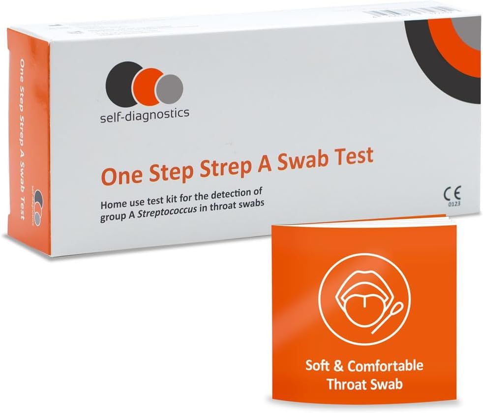 self-diagnostics Strep A Test - Streptokokken Schnelltest mit ...
