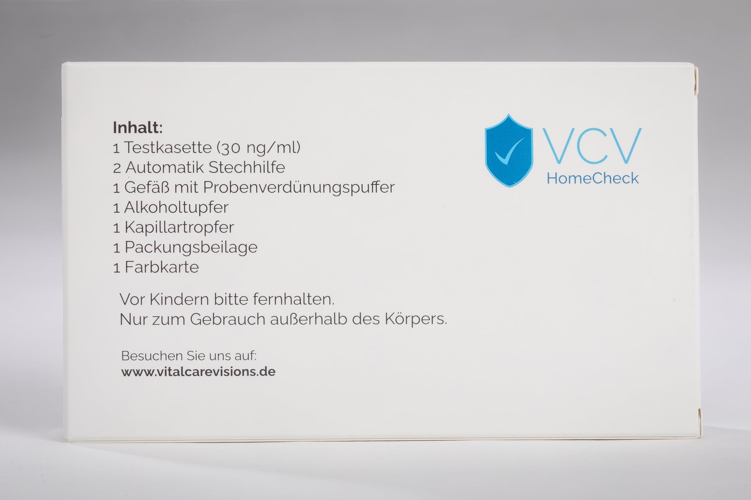 VCV HomeCheck® Vitamin D Schnelltest 1 St - Shop Apotheke