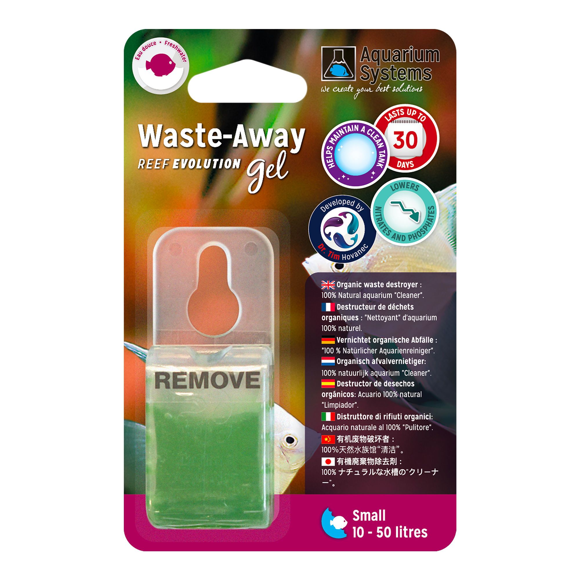 Aquarium Systems Waste-Away Gel Freshwater 1 St - Shop Apotheke