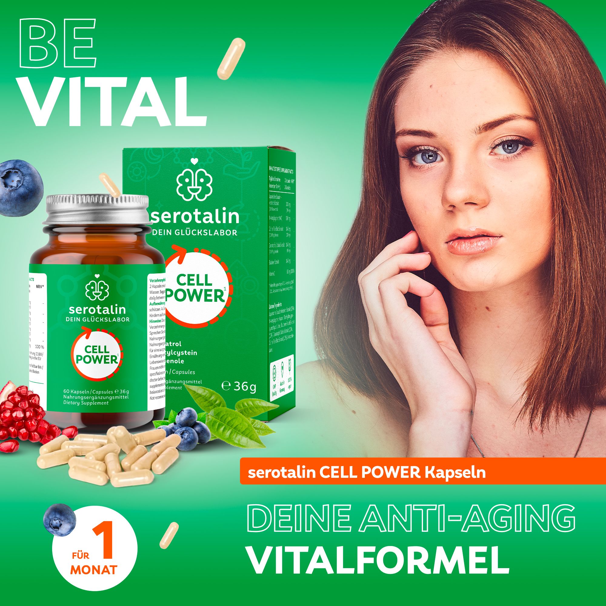 serotalin® CELL POWER 60 St - Shop Apotheke