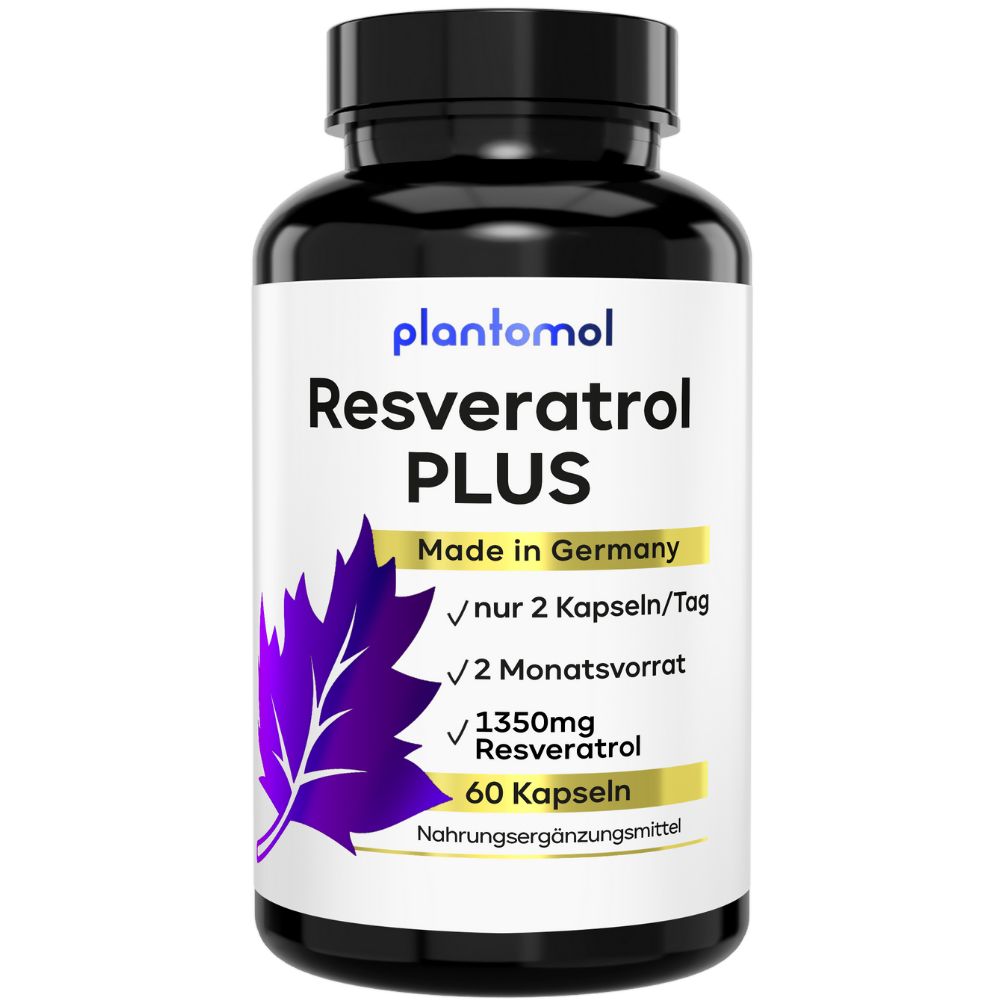 plantomol® Resveratrol PLUS Kapseln 60 St - Shop Apotheke