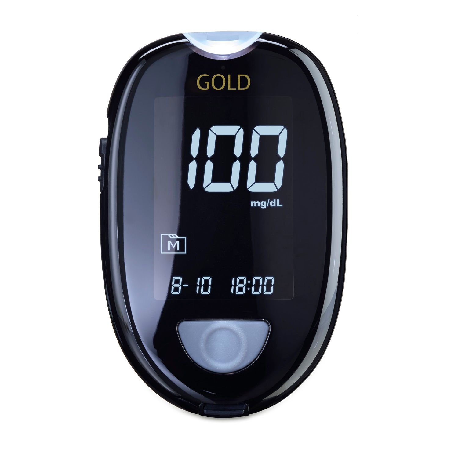 GlucoCheck GOLD Set (mg/dl) zur Kontrolle des Blutzuckers mit 60 ...