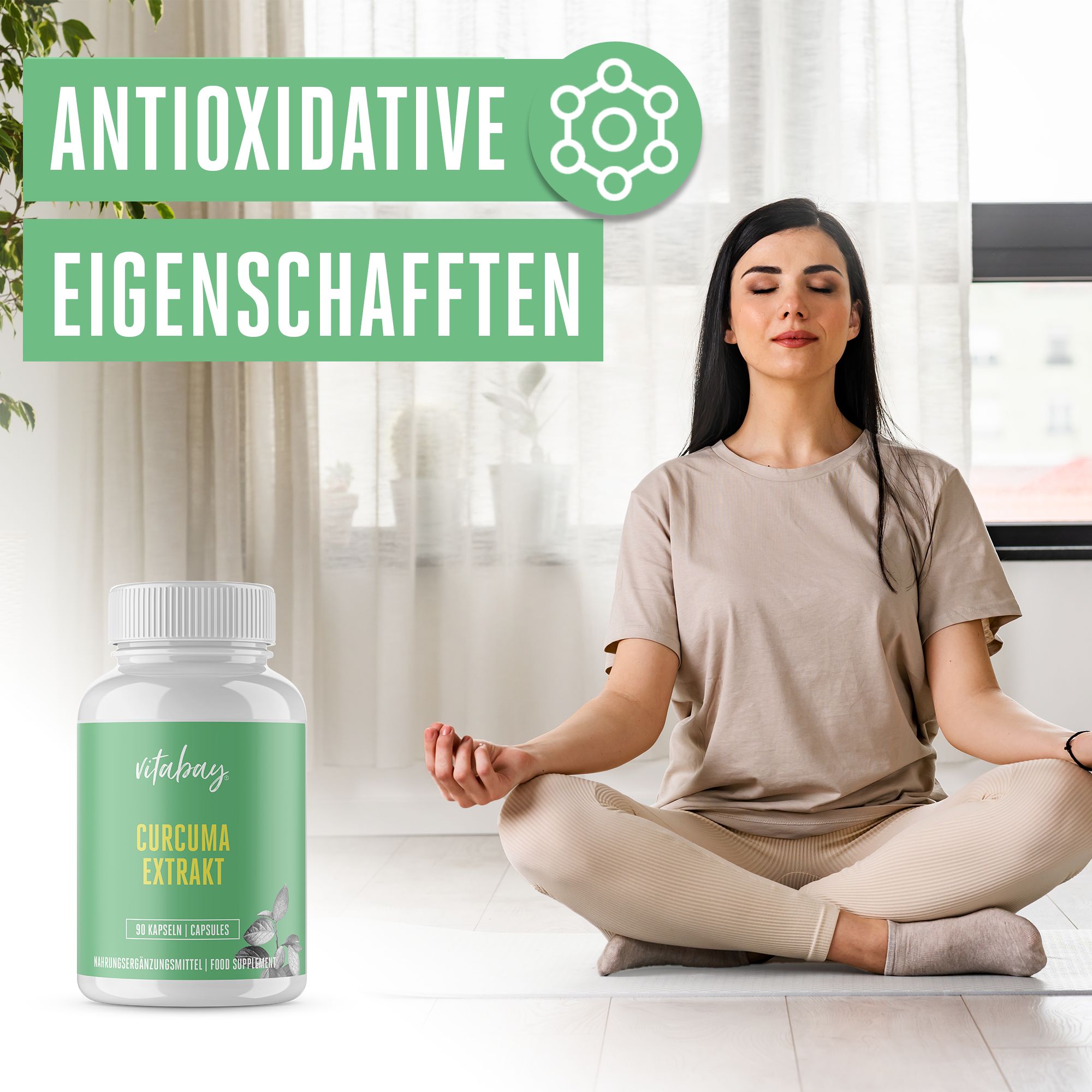 Vitabay Curcuma Extrakt 90 St - Shop Apotheke