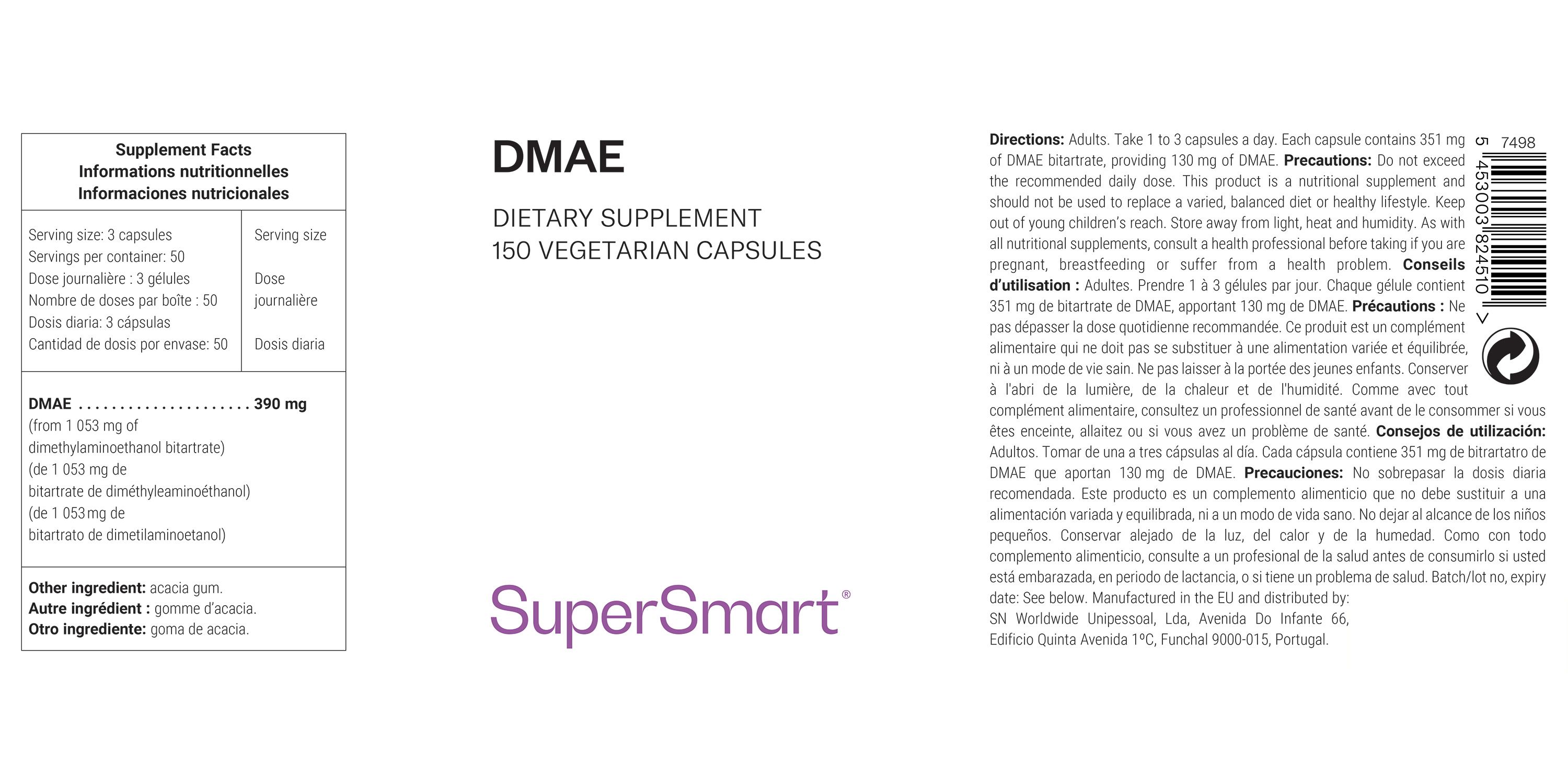 DMAE - SuperSmart 150 St - Shop Apotheke