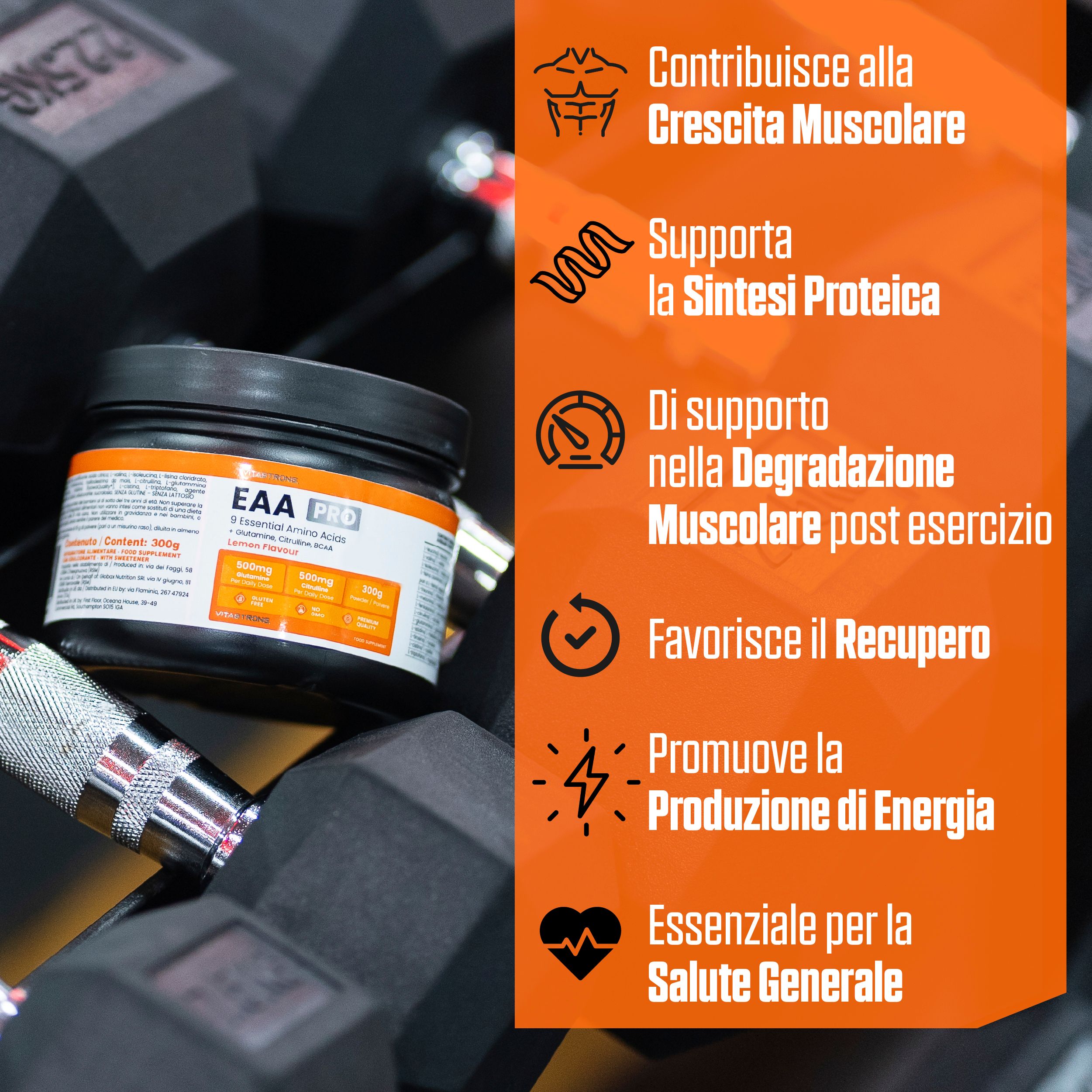 Vitastrong EAA PRO 300G 300 g - Shop Apotheke