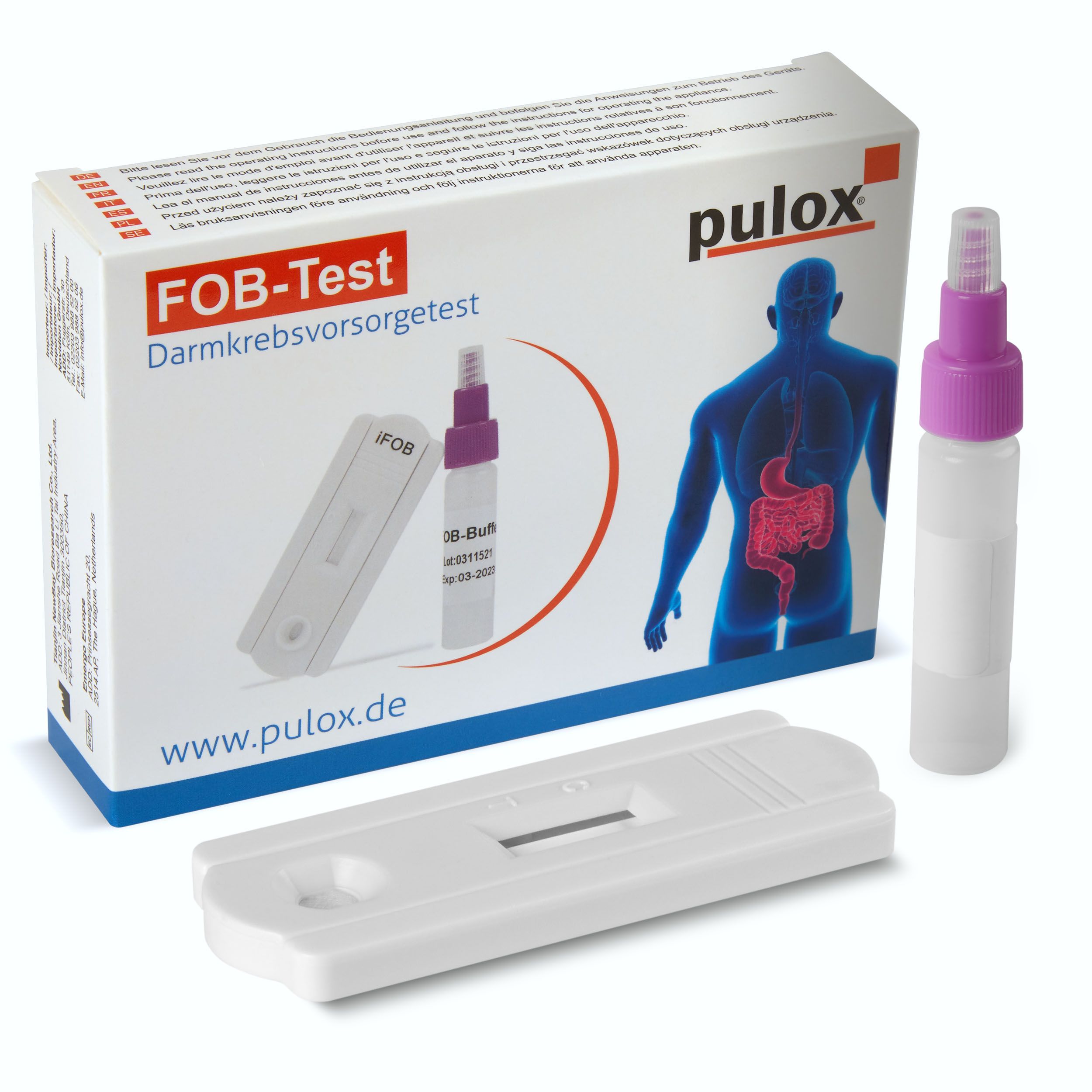 FOB (Fäkales Okkultes Blut) Test 1 St - Shop Apotheke