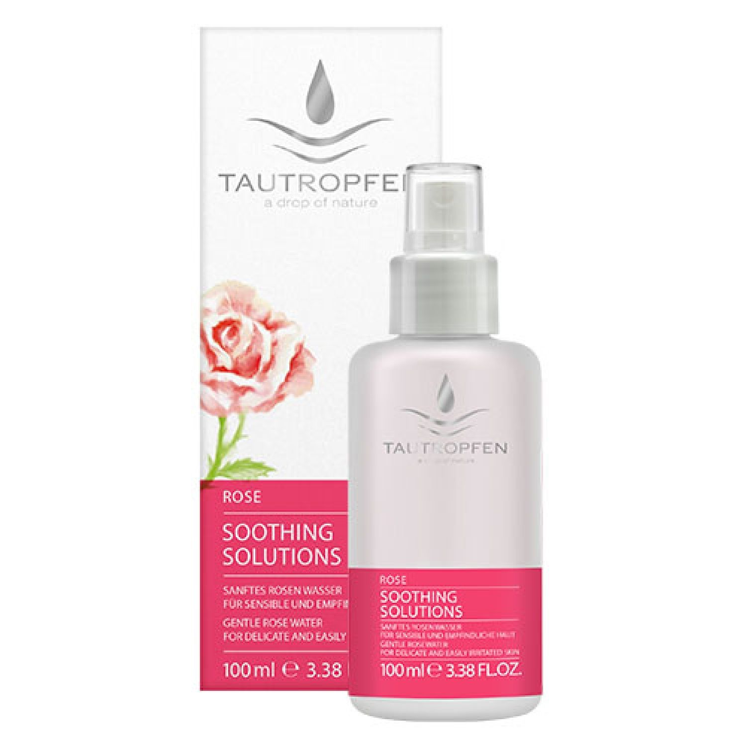 Tautropfen Rose Soothing Solutions Sanftes Rosen Wasser 100 ml - Shop ...