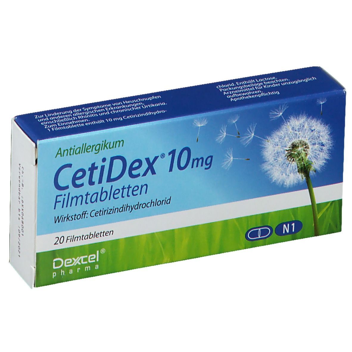 CetiDex® 10mg 20 St - Shop Apotheke