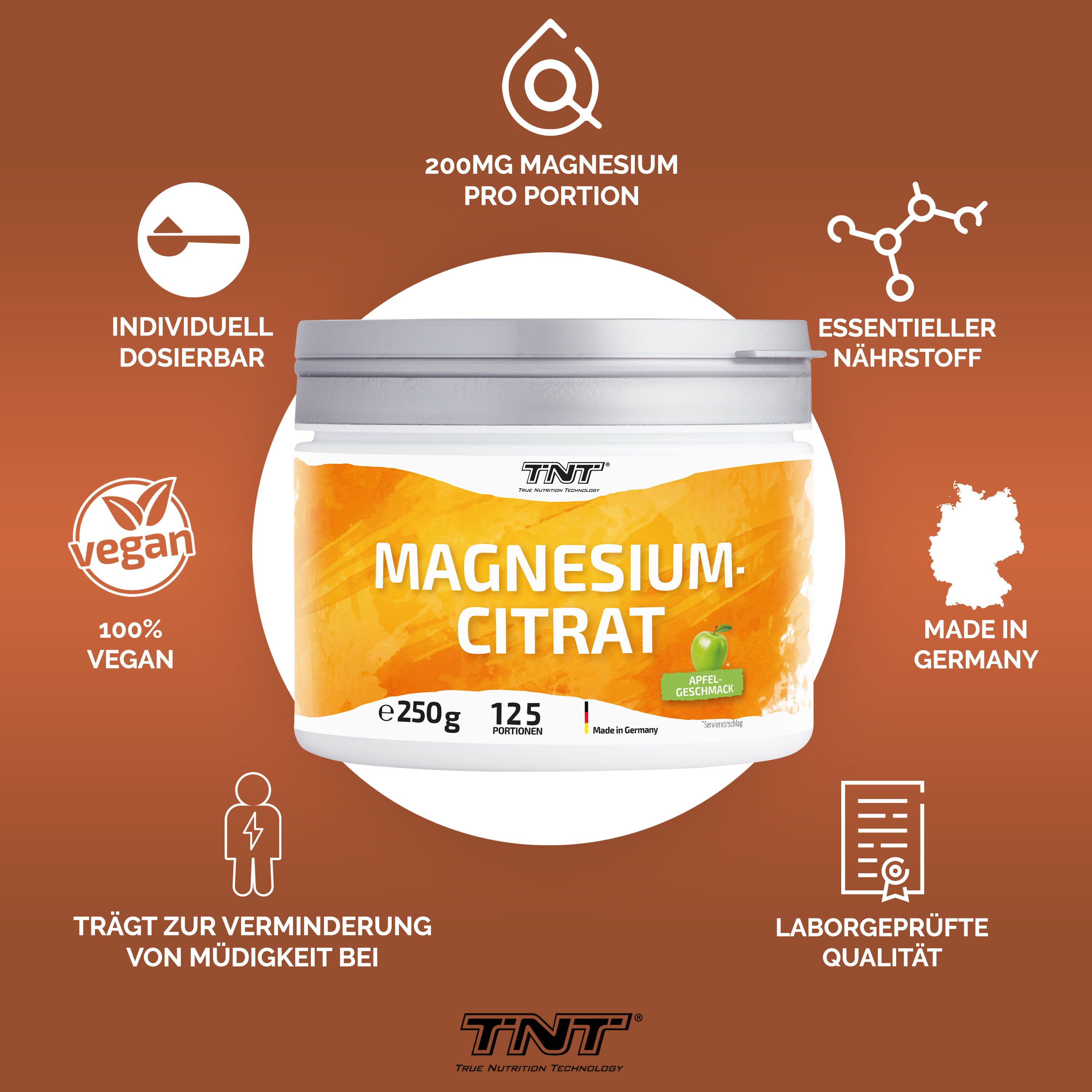 TNT Magnesium Citrat 0,25 kg - Shop Apotheke