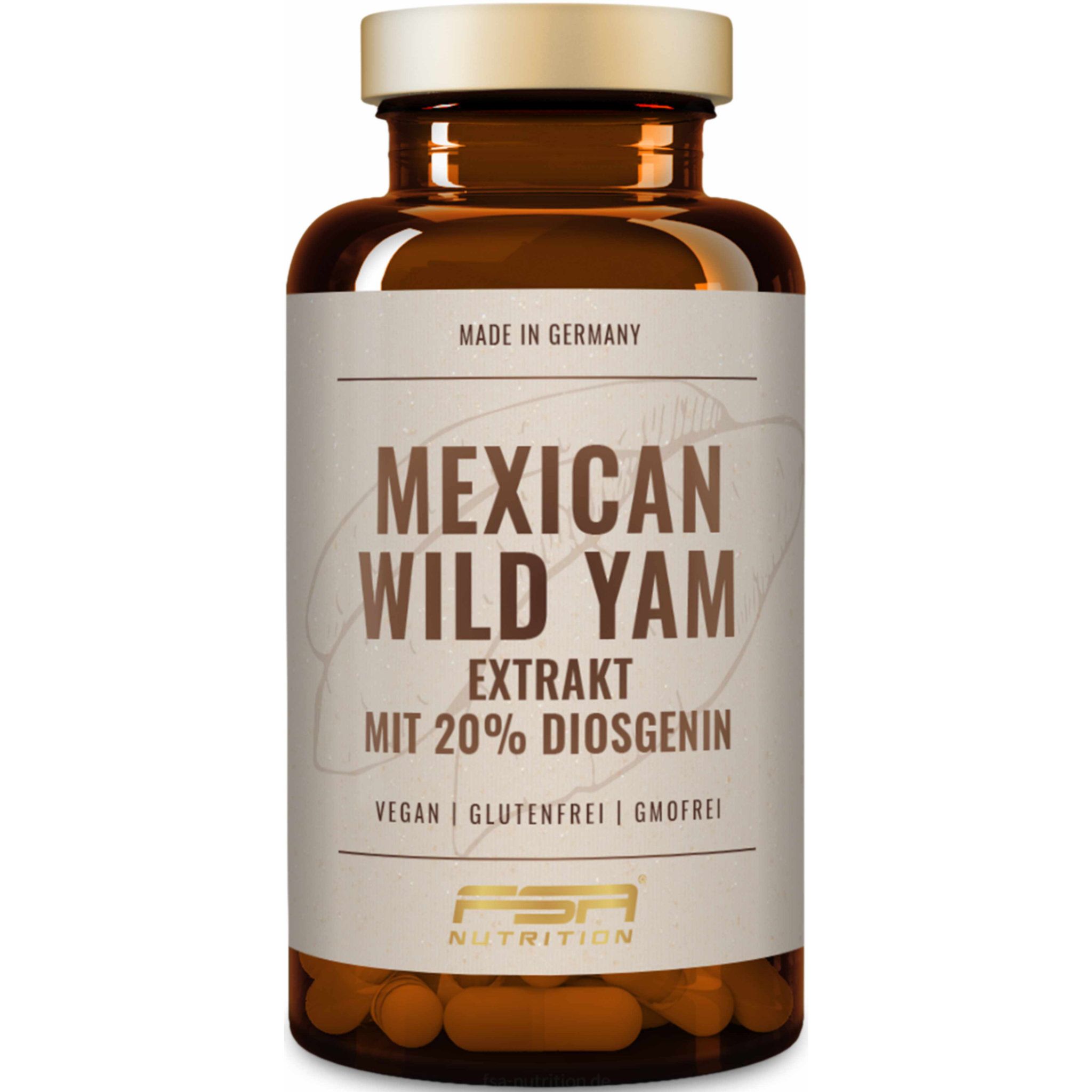 FSA NUTRITION Mexican Wild Yams Extrakt mit 20% Diosgenin 112,5 g ...