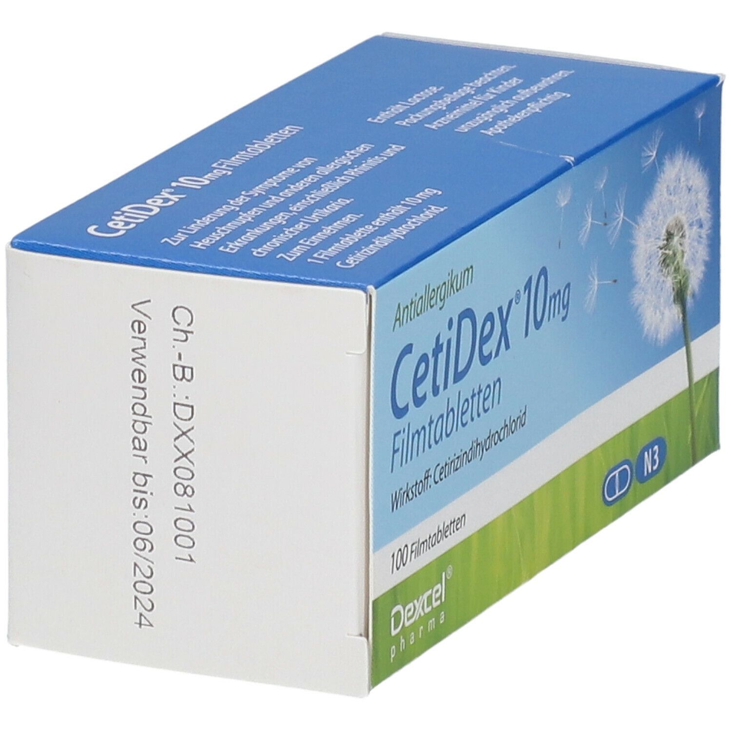 CetiDex® 10 mg 100 St - Shop Apotheke