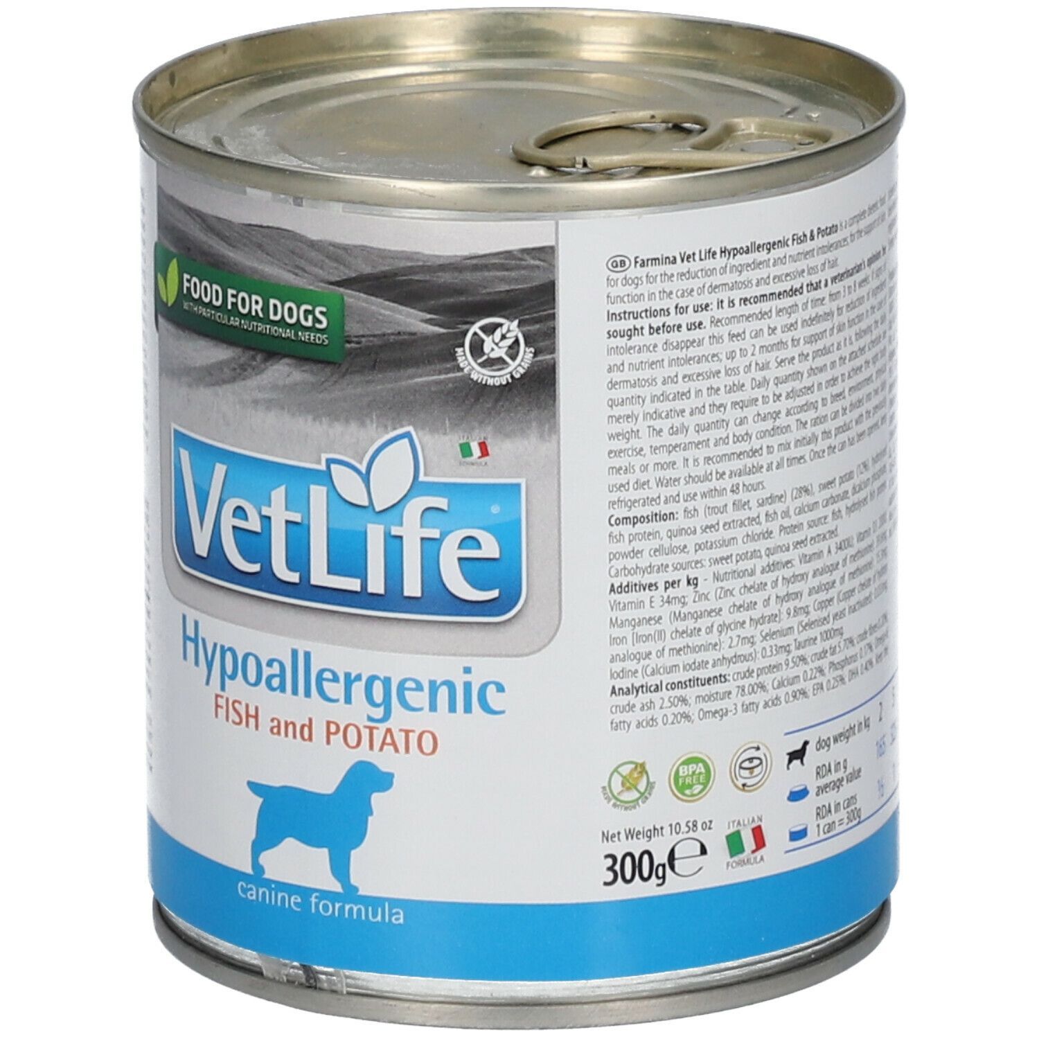Nassfutter Hund Farmina VetLife - Hypoallergenic 300 g - Shop Apotheke